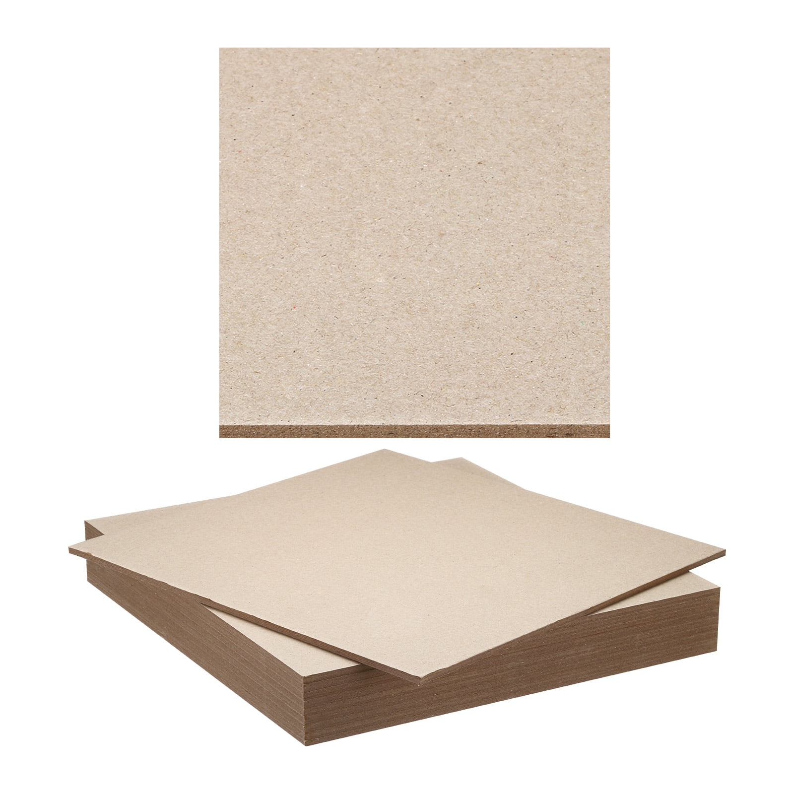 Uxcell 0.16"x12"x12" Book Board, 10 Pack Chipboard Sheets Book Binding ...