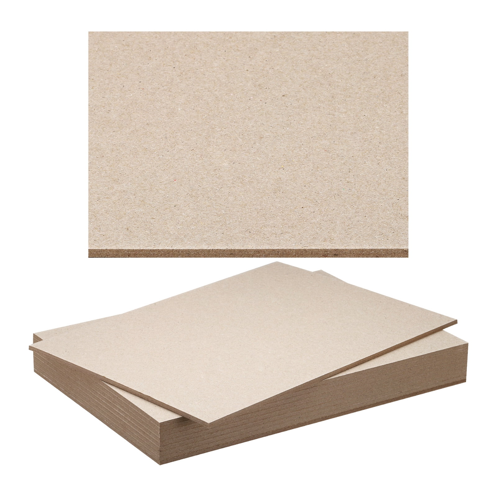 Uxcell 0.16"x12"x8" Book Board, 10 Pack Chipboard Sheets Book Binding ...