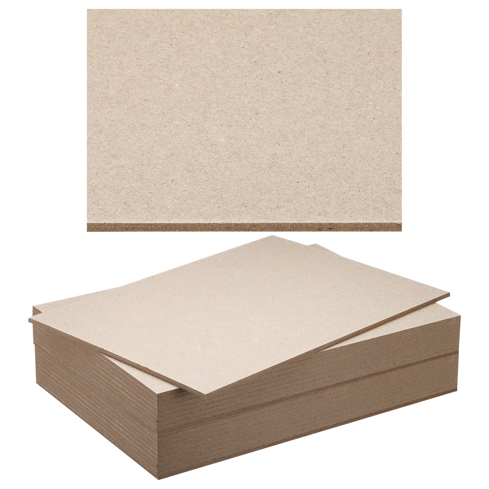Uxcell 0.16"x12"x8" Book Board, 20 Pack Chipboard Sheets Book Binding ...
