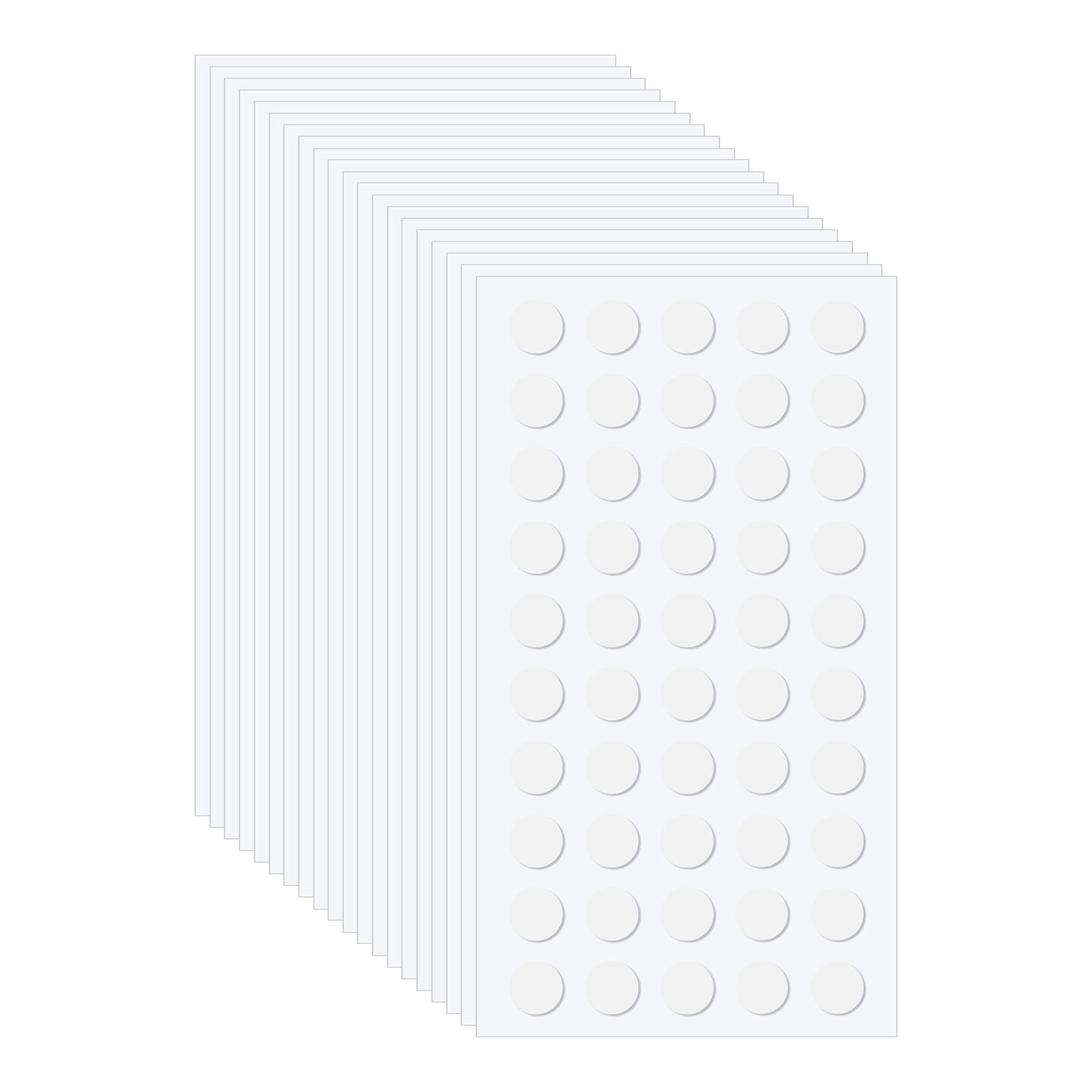 Uxcell 0.2" Double Sided Adhesive Dots, 1000 Pack Clear Sticky Tack ...