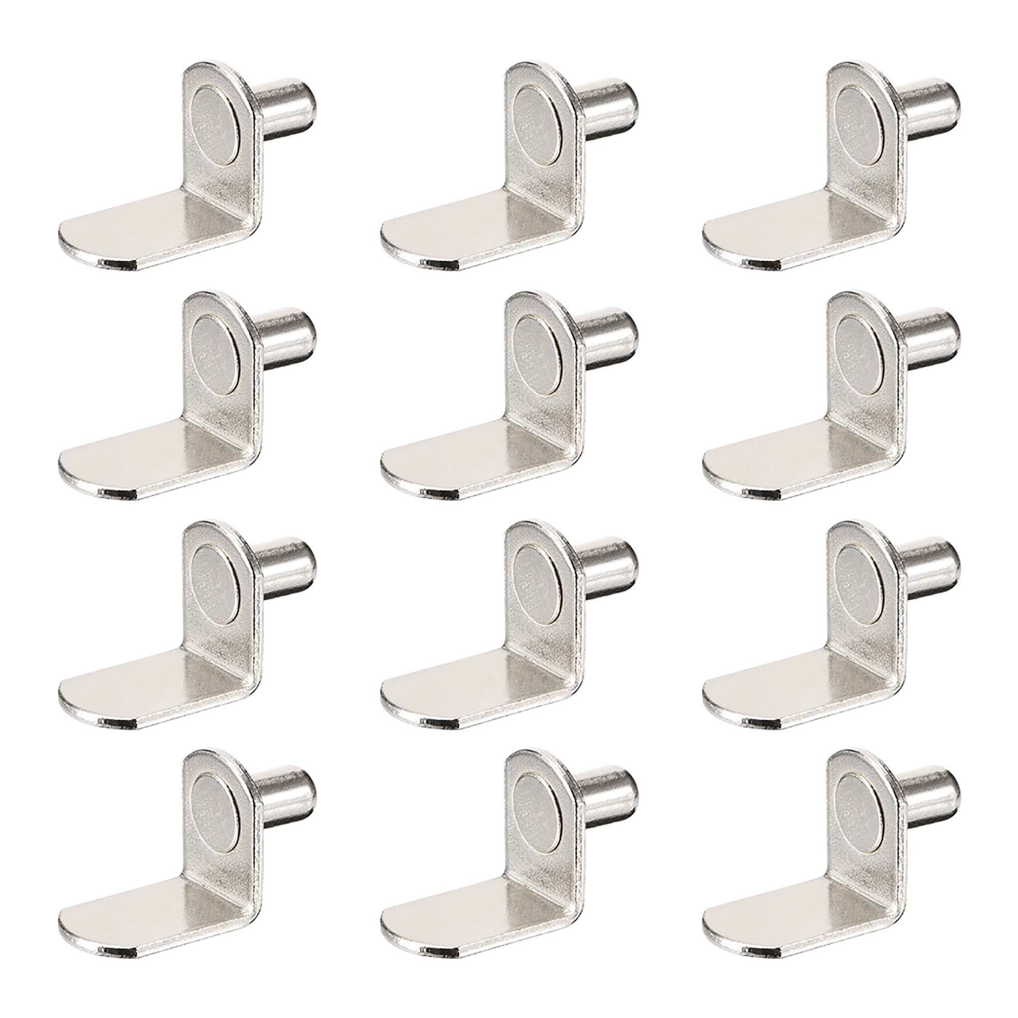 Uxcell 50mmx50mmx2mm Stainless Steel L Shaped Angle Brackets Shelf ...