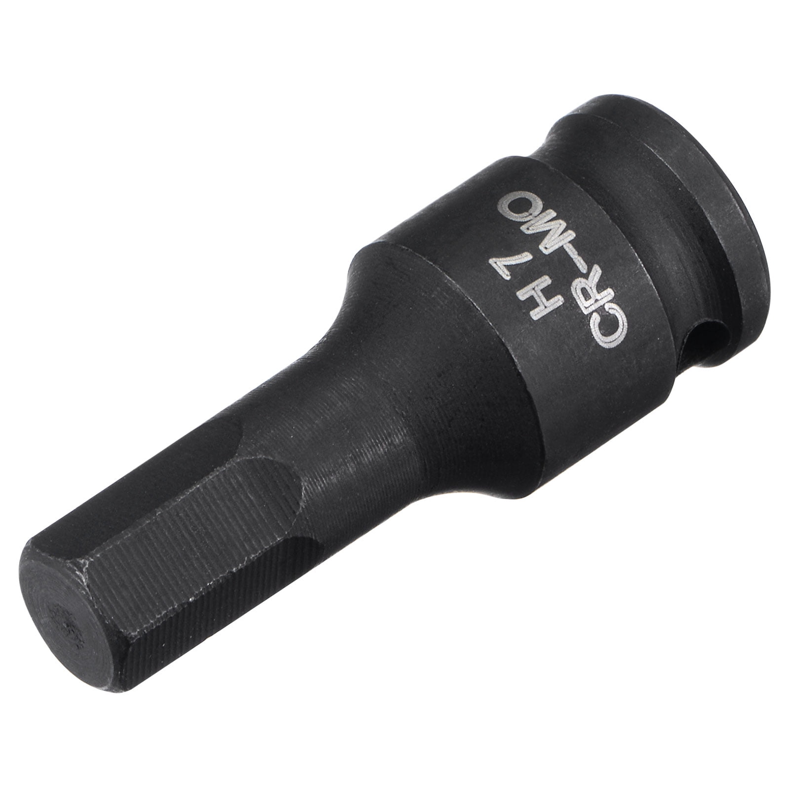 Uxcell 0.28'' Impact Hex Bit Socket, 1/4" Square Drive 1.38'' Length Metric Sizes - Walmart.com