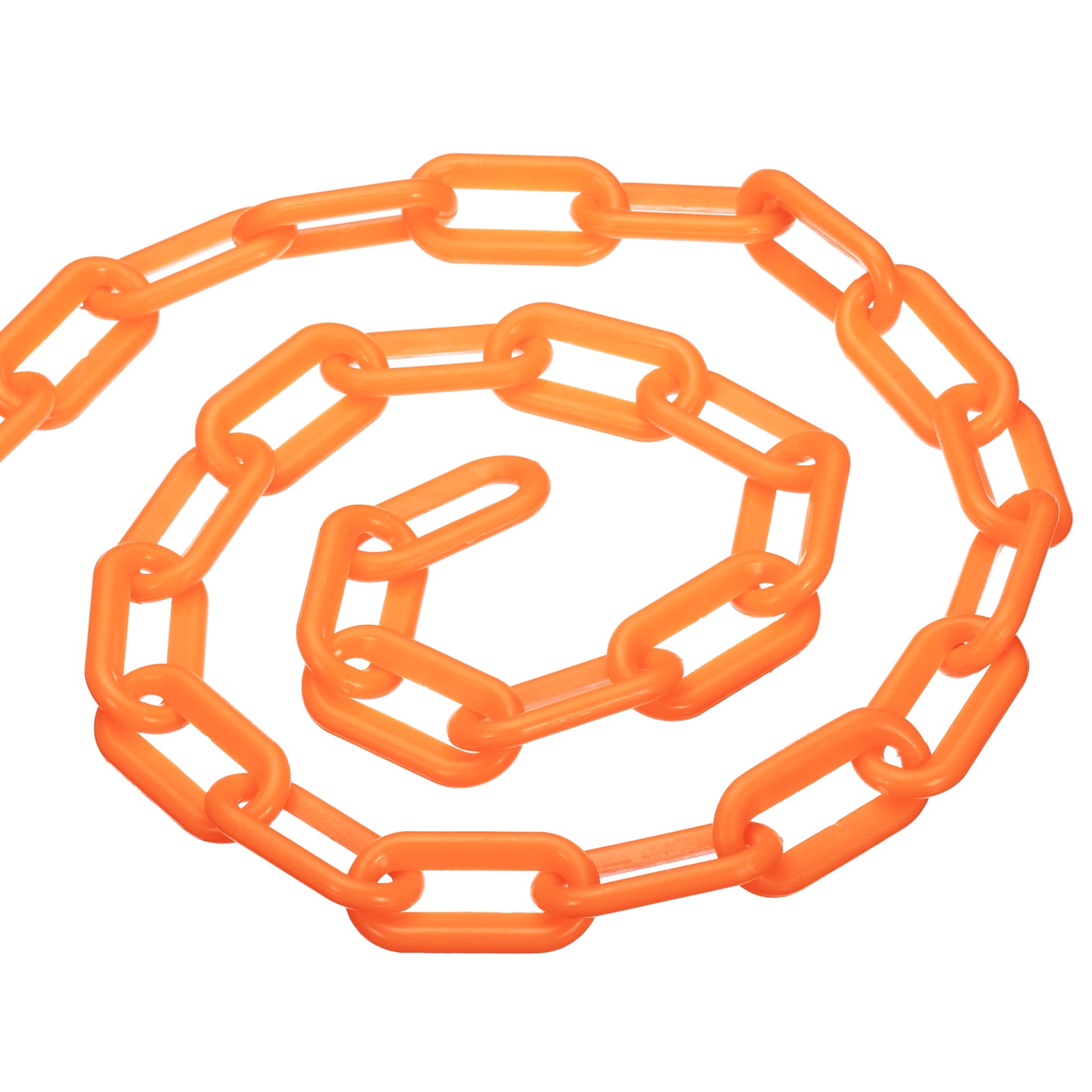 Uxcell 0.3" Diameter 20Ft Length Plastic Chain Barrier, Safety Link ...