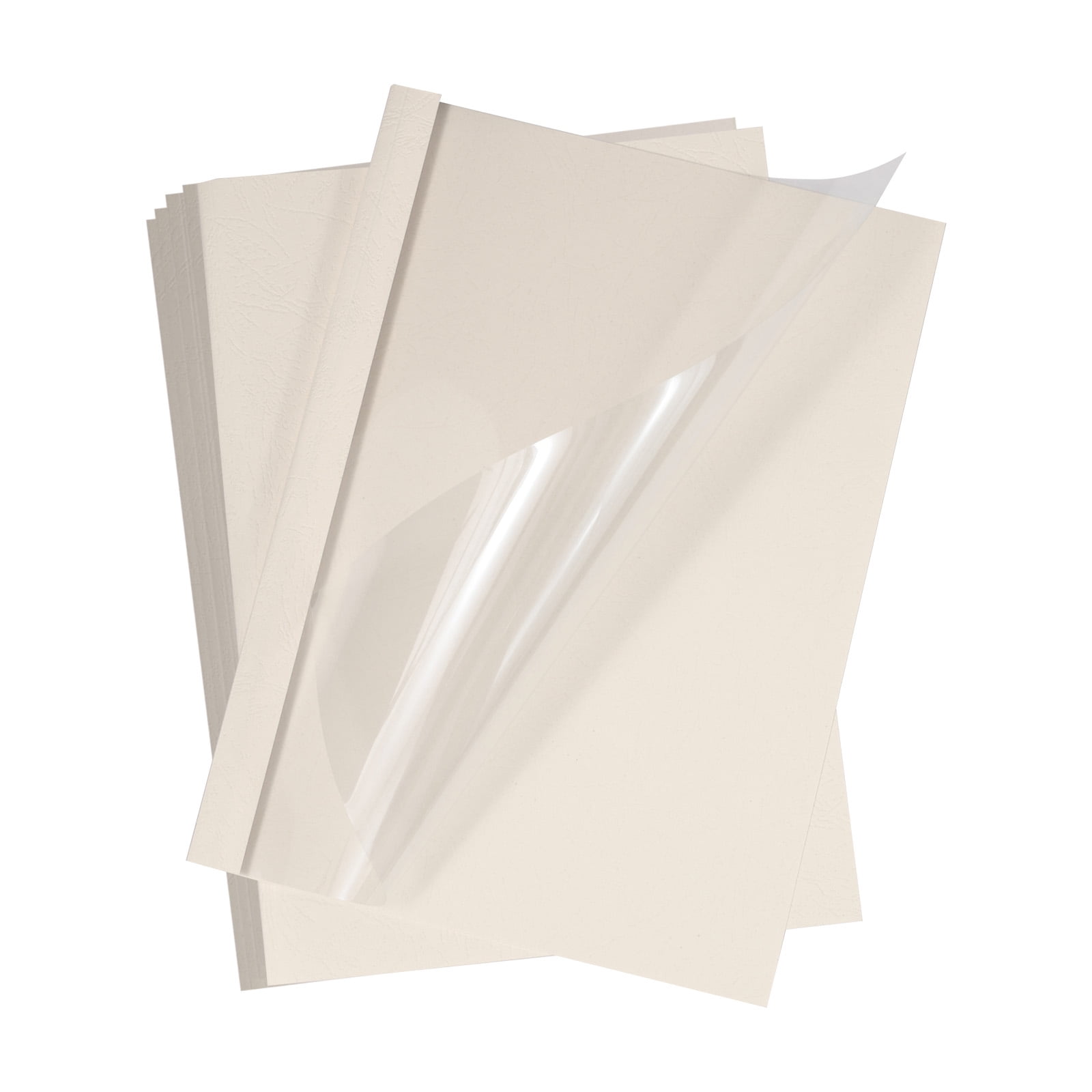 Uxcell 0.3" Thermal Binding Cover, 10Pcs PE Presentation Paper File ...