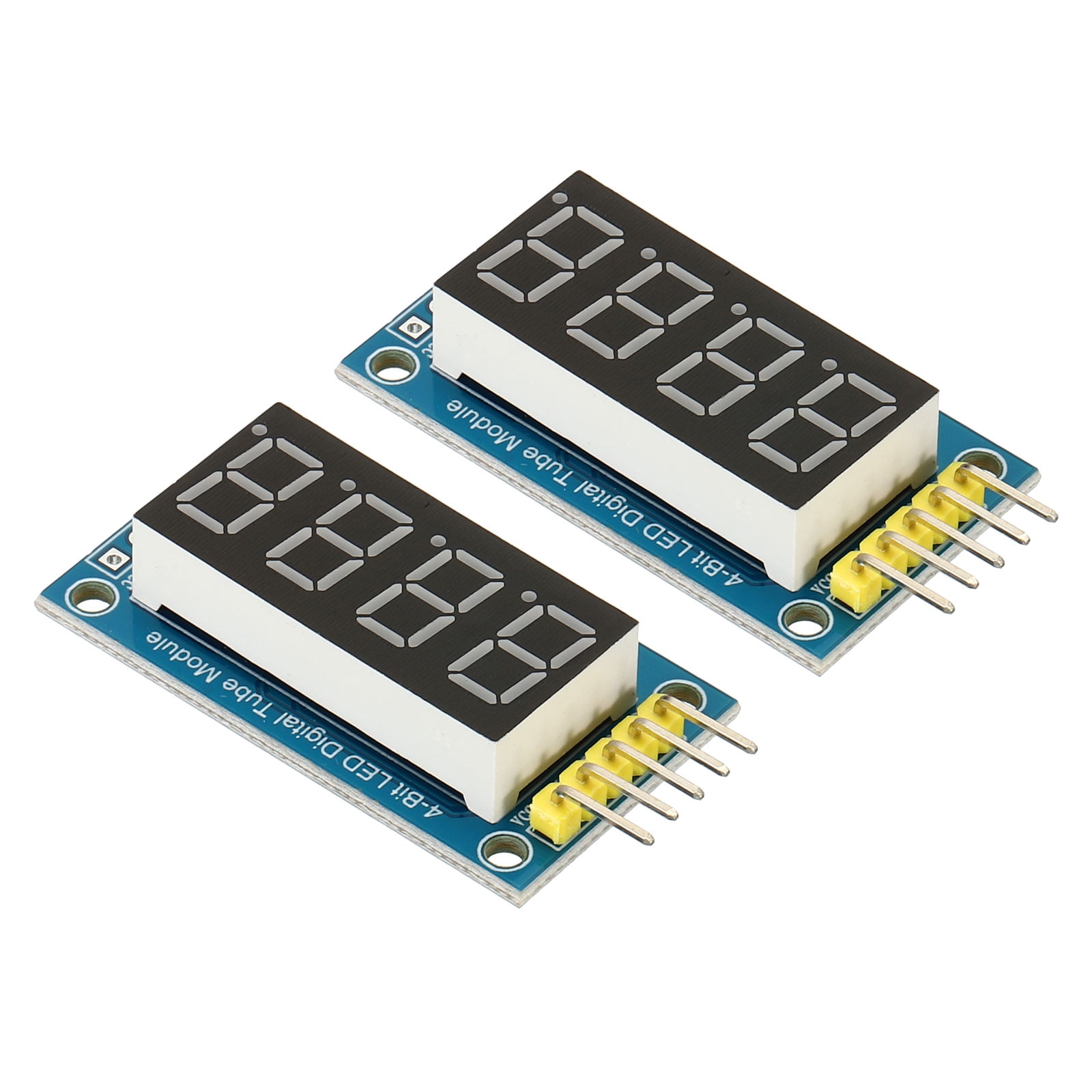 Uxcell 0.36" 4 Digit LED Display Module, 3.5-5V 7 Segment Common Anode ...