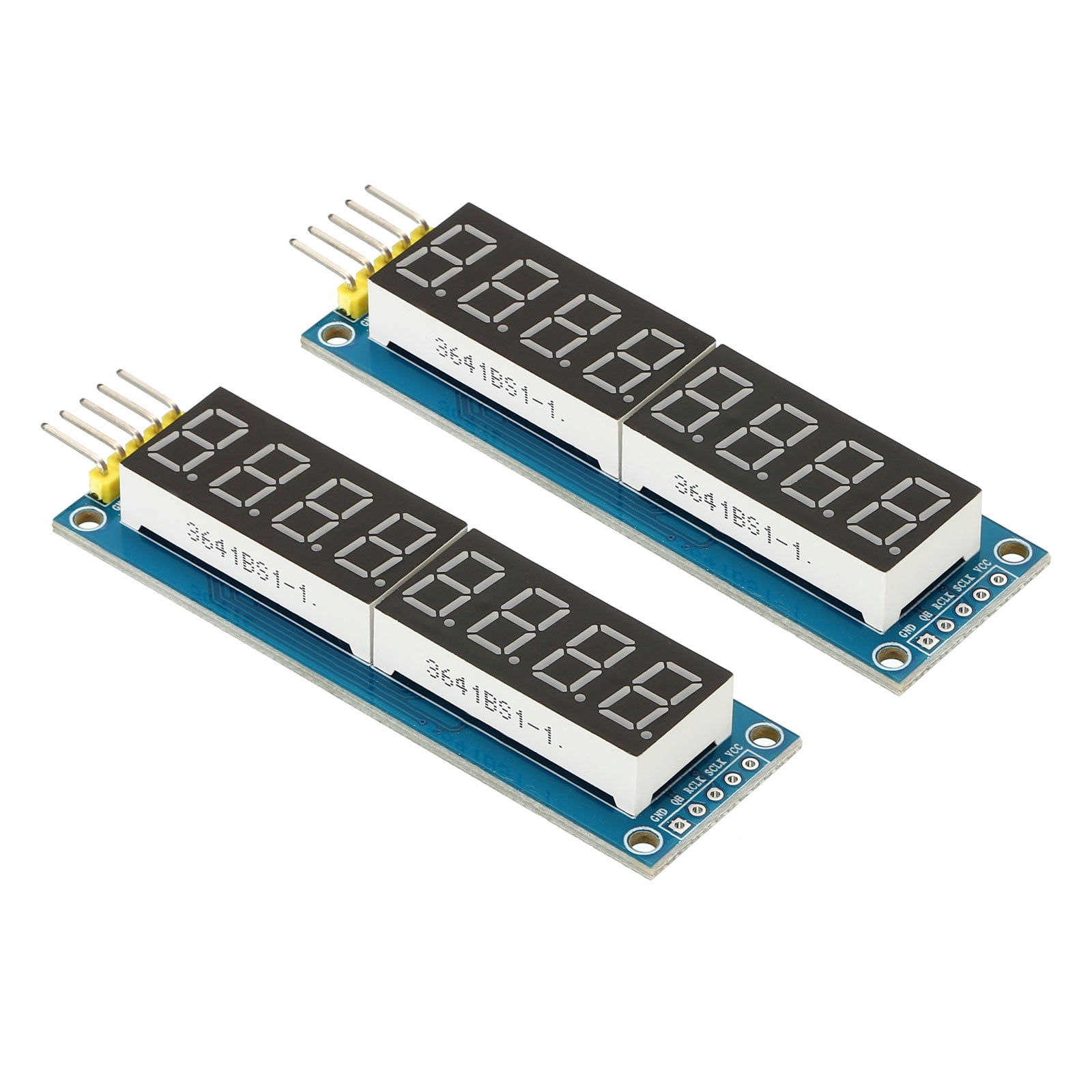 Uxcell 0.36" 8 Digit LED Display Module, 3.5-5V 7 Segment Common Anode ...