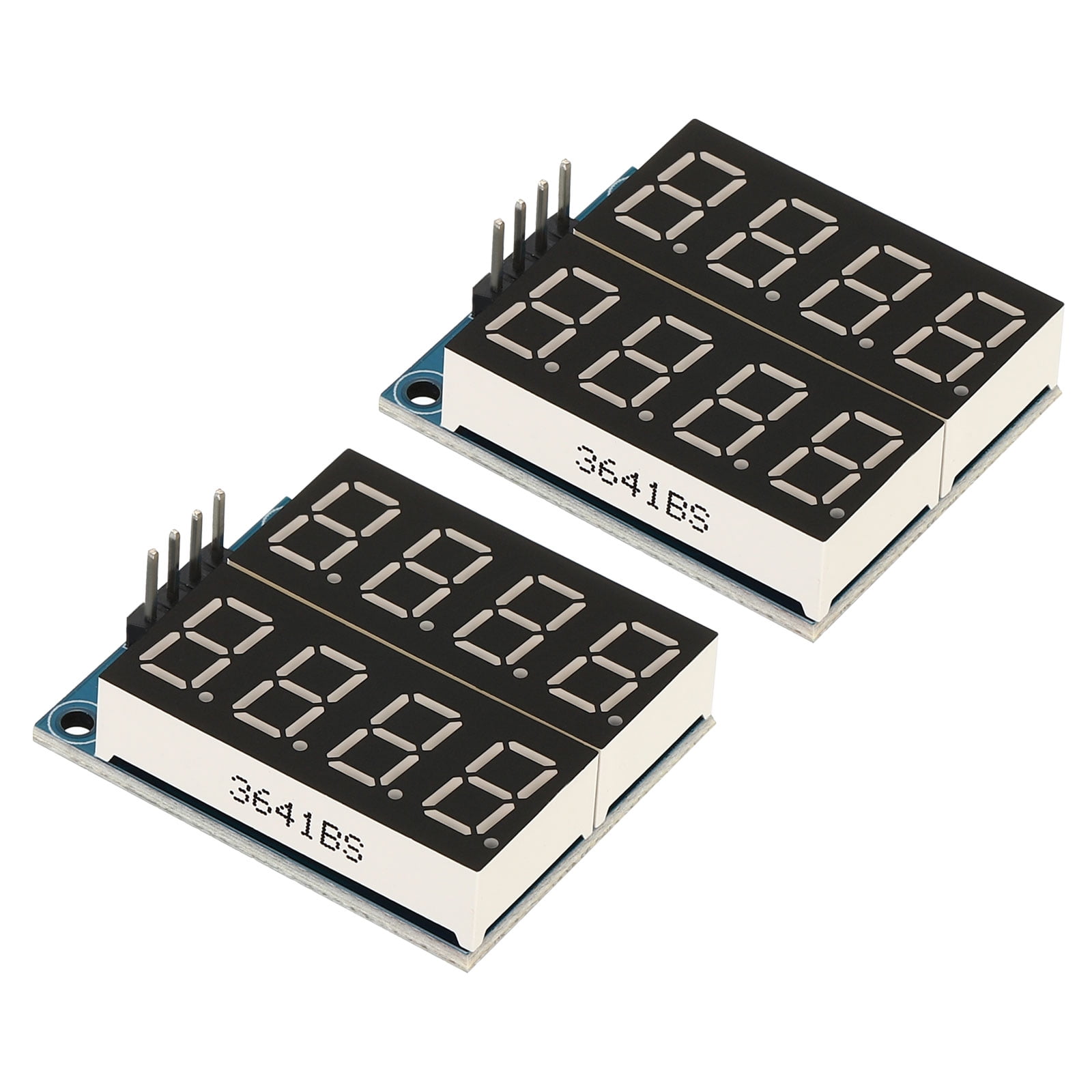 Uxcell 0.36" 8 Digit LED Display Module, 5V 7 Segment Common Anode 1.4 ...