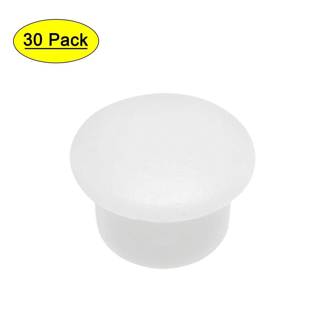 Uxcell 0.39'' Screw Cap Cover Locking Hole Plug Button Top Flush Type ...