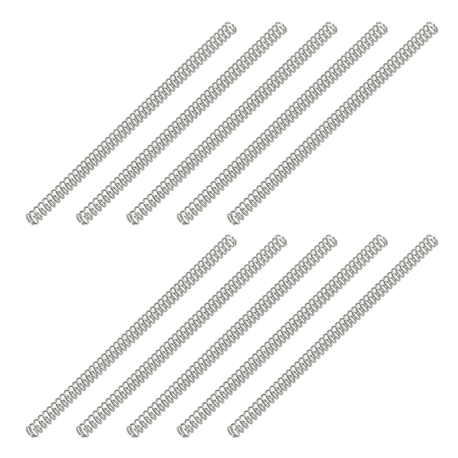 Uxcell 0.3mm Wire Dia x 2mm OD x 40mm L Compression Spring, 304 ...
