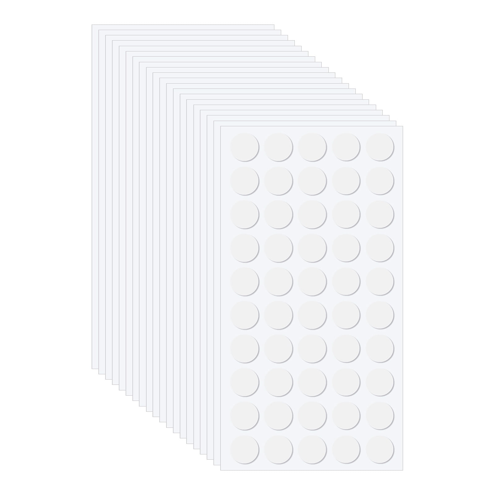 Uxcell 0.4" Double Sided Adhesive Dots, 1000 Pack Clear Sticky Tack ...