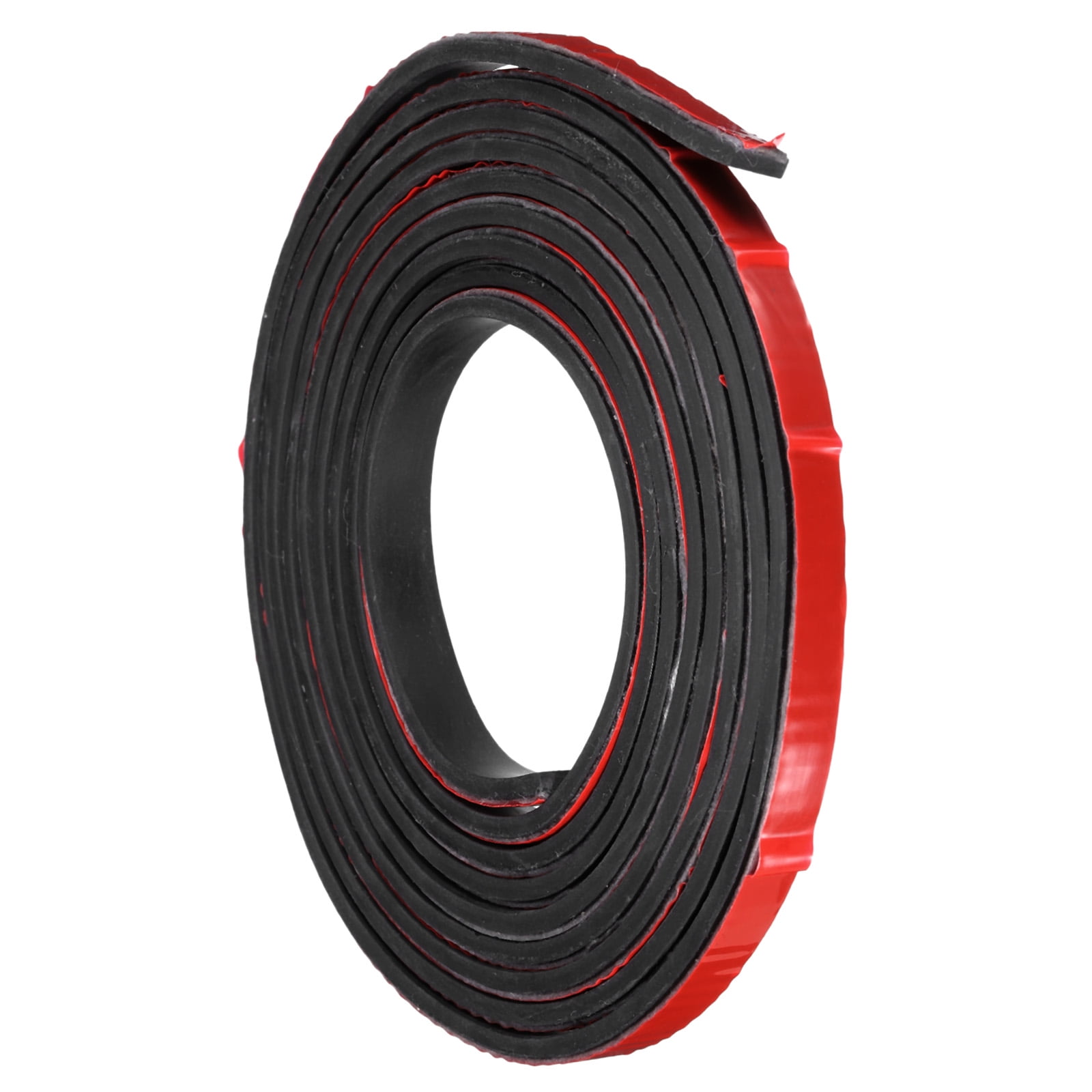 Uxcell 0.4"W x 1/8"T x 8'L Adhesive Rubber Strips Solid Neoprene Rubber ...