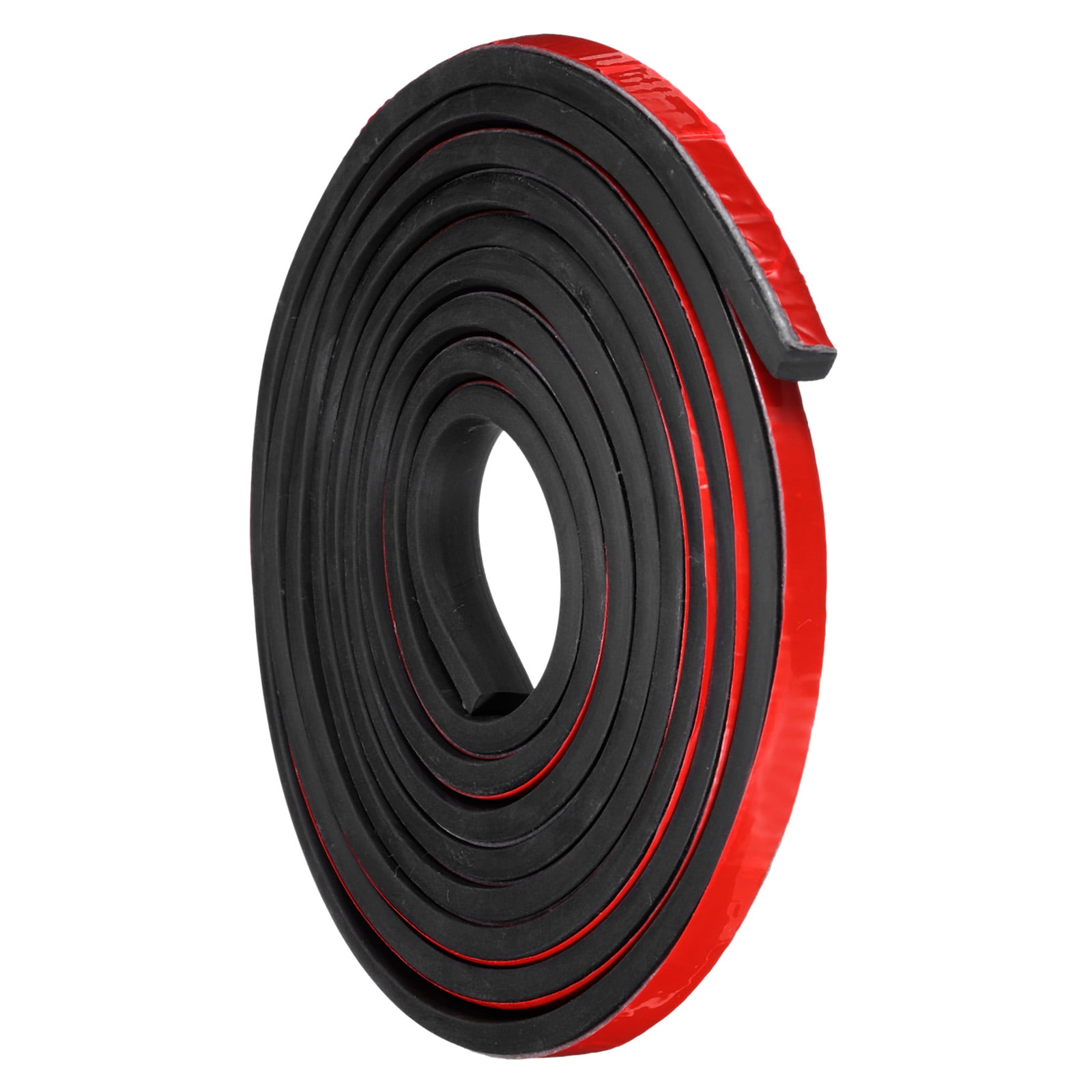 Uxcell 0.4"W x 3/16"T x 8'L Adhesive Rubber Strips Solid Neoprene ...
