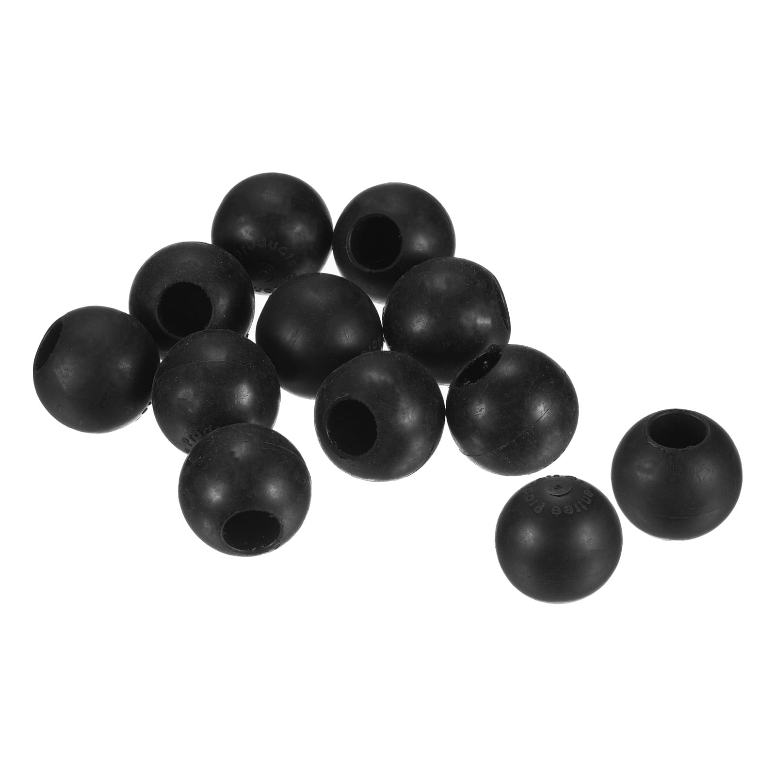 Uxcell 0.43" ID Plastic Round Garden Bamboo Sticks Plants Stakes End ...