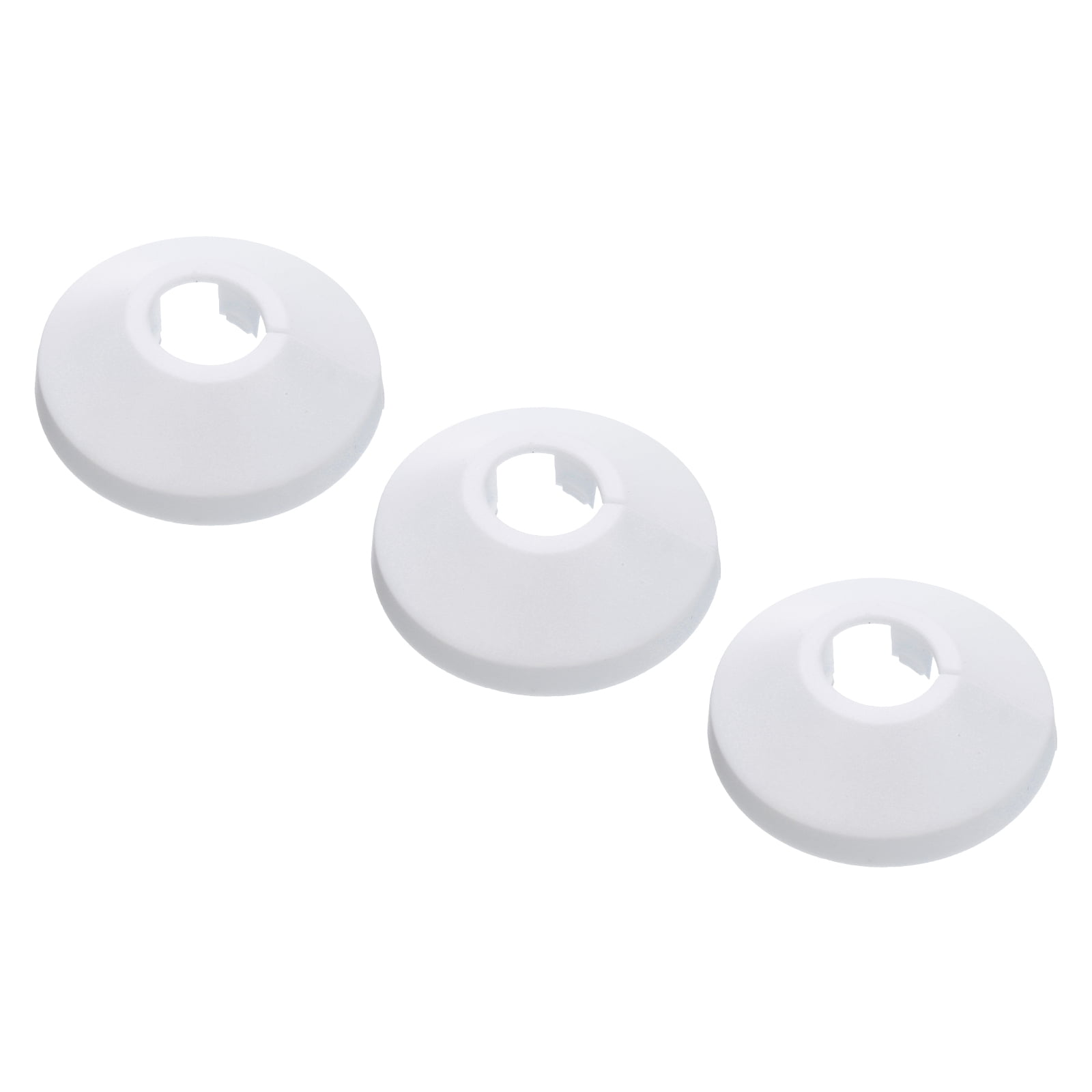 Uxcell 0.47"/12mm Flange Water Pipe Cover Decoration PP Plastic ...