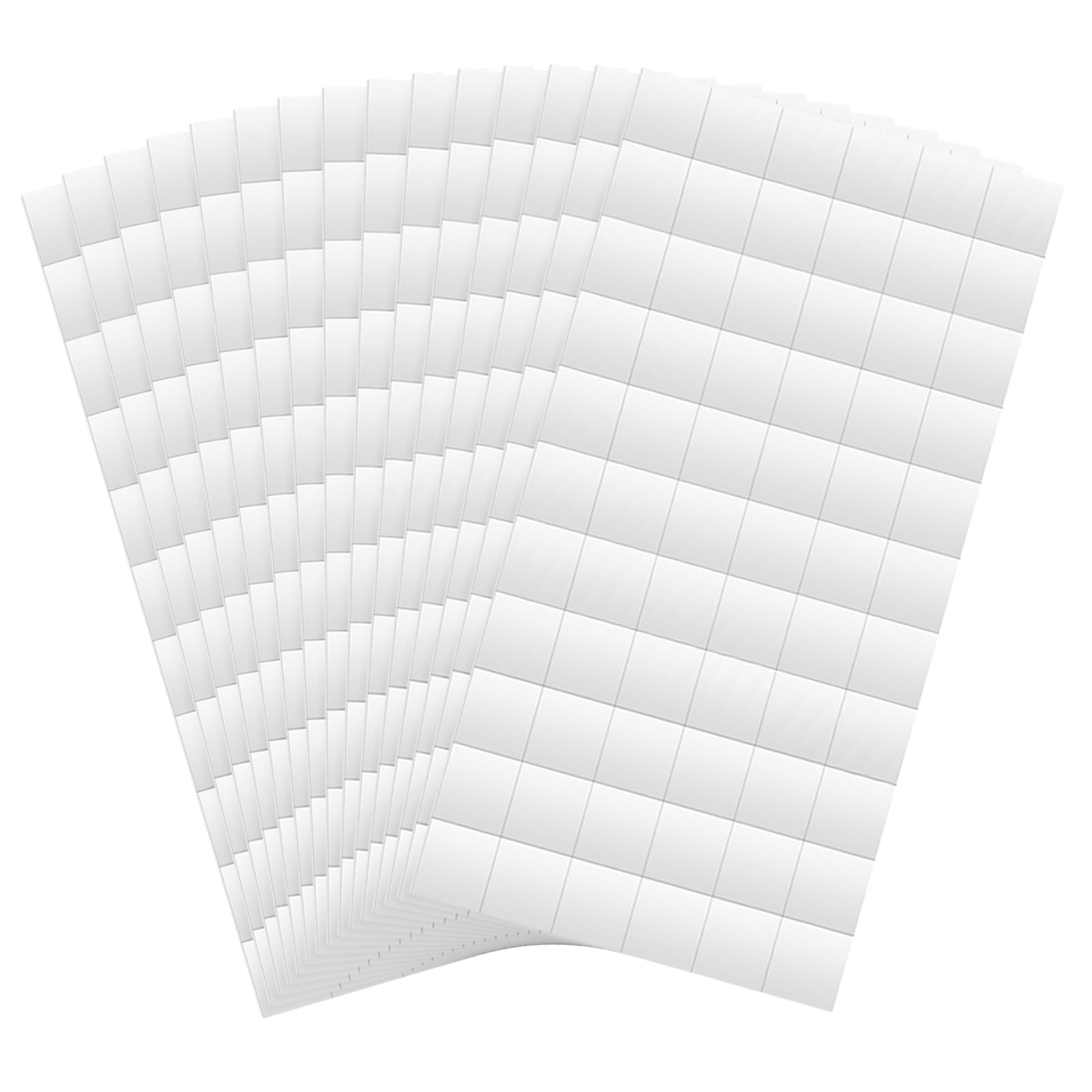 Uxcell 0.47 Inch Foam Dots Squares, 990 Pcs 15 Sheets Square Shape 3D ...