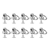 Dritz Double-Cap Rivets, 8mm Cap x 6mm Post, 24pk, Nickel - Walmart.com