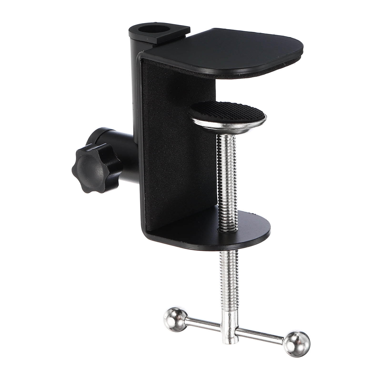 Uxcell 0.49" Hole Dia. Universal C Clamp Table Lamp Mic Arm Mount Desk ...