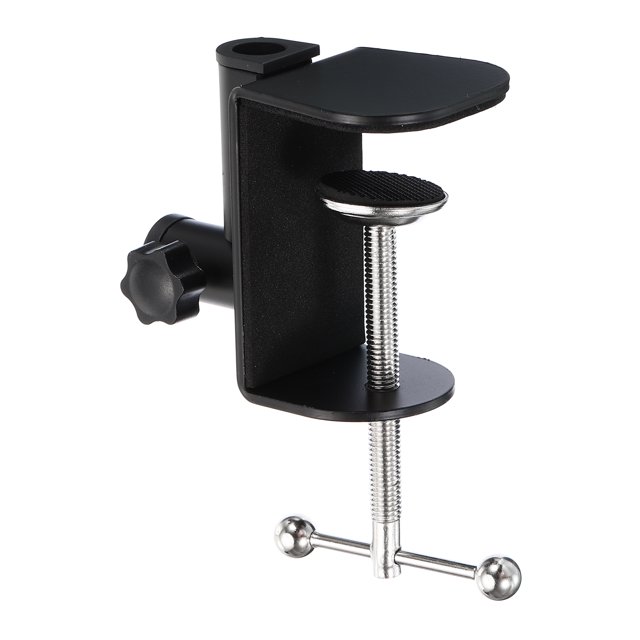 Uxcell 0.49" Hole Dia. Universal C Clamp Table Lamp Mic Arm Mount Desk ...