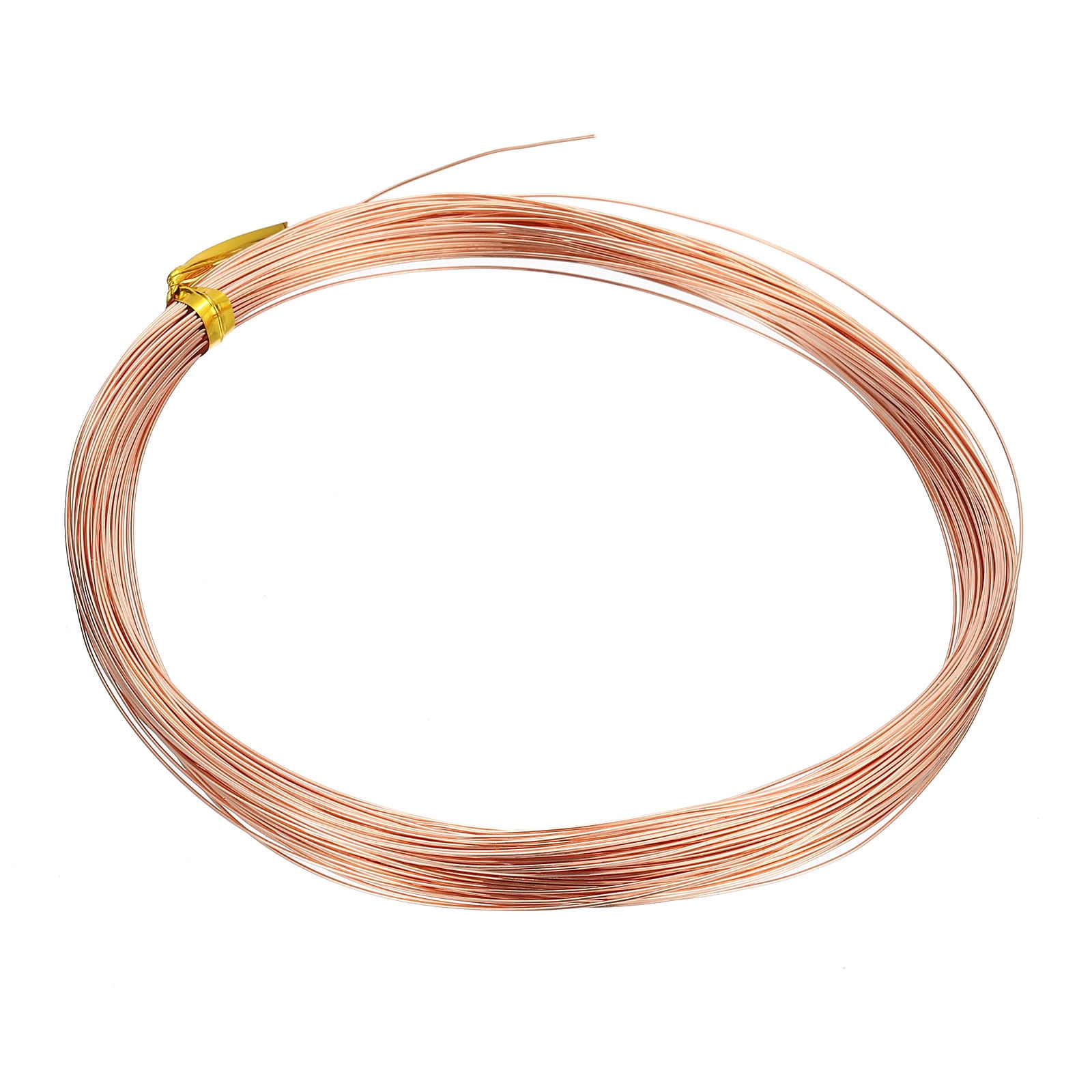 Uxcell 0.4mm Copper Wire, 30 Meters/98.4ft Pure Copper Flexible Wire ...