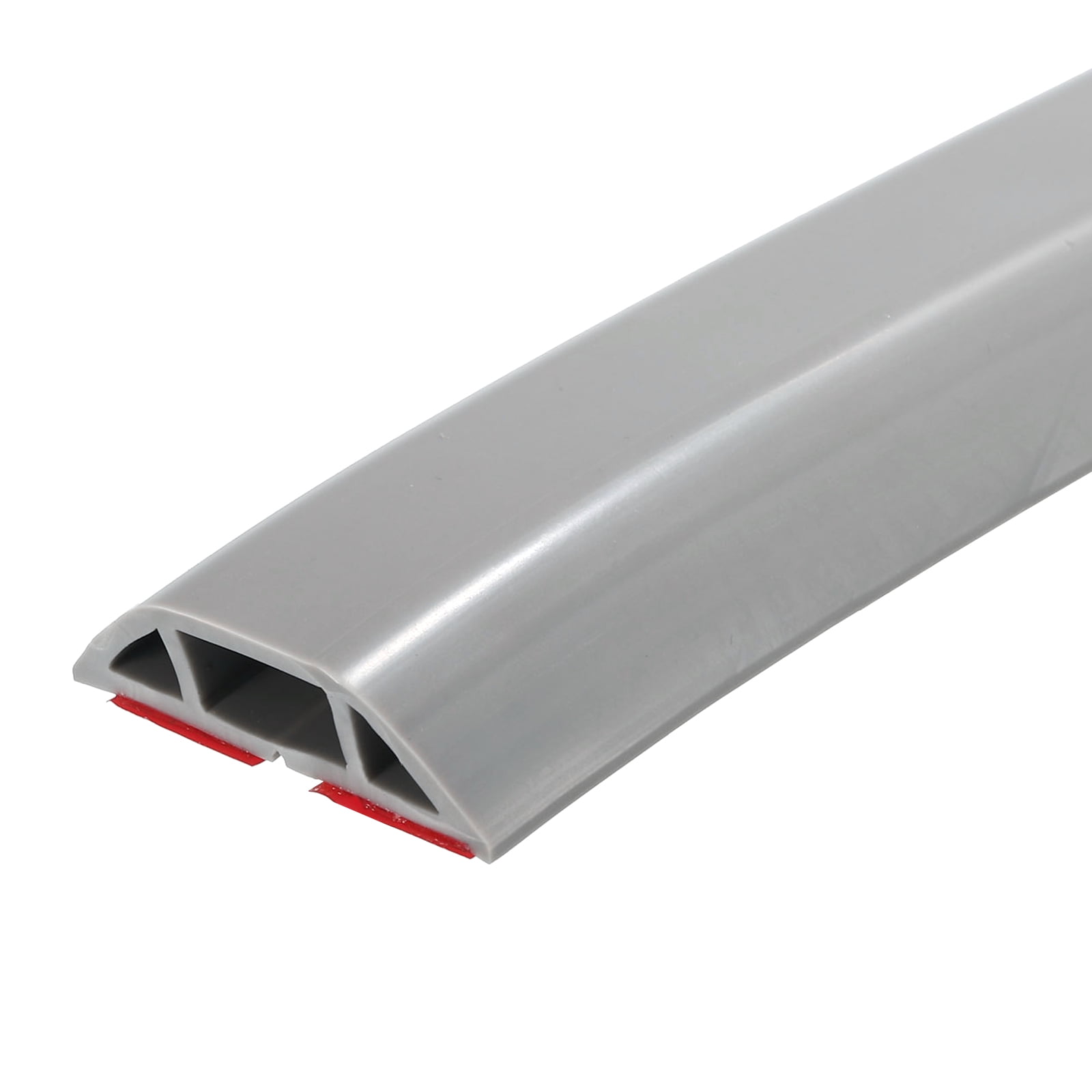 Uxcell 0.55"Wx0.27"H 3.9ft Floor Cord Cover PVC Cable Protector Cable ...