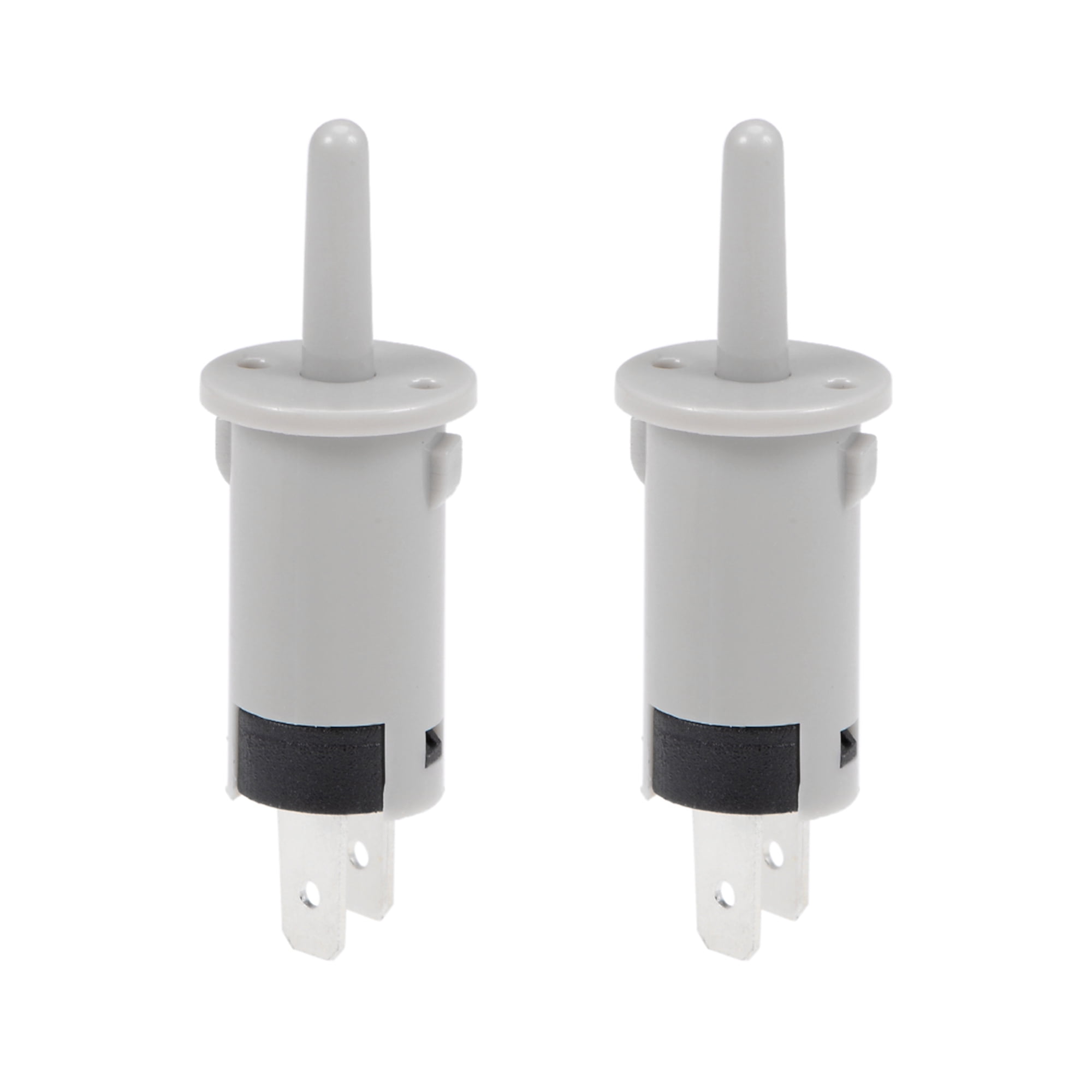 Uxcell 0.59''250V 1A Refrigerator Door Light Switch Normally Closed ...
