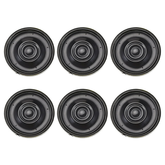 Uxcell Audio 0.5W 16 Ohm Micro Internal Speaker, Magnet Loudspeaker 28mm Dia, 6 Pack - Walmart.com