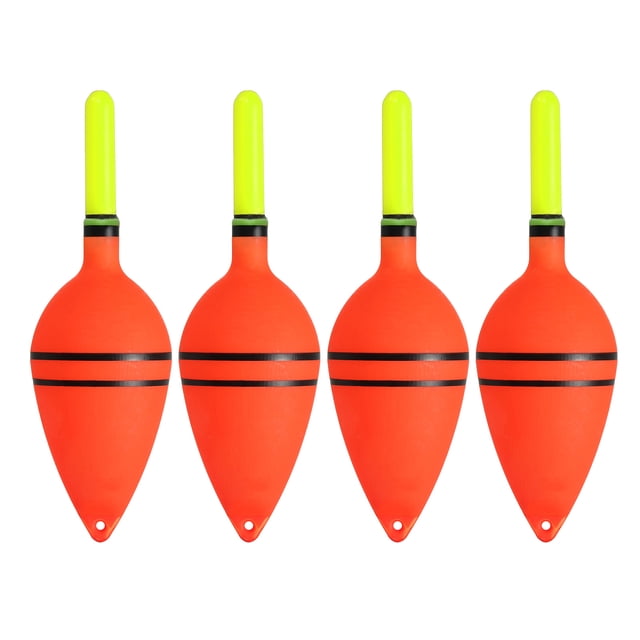 Uxcell 0.5oz Lighted Fishing Slip Bobbers EVA Light Up in Green Fishing ...