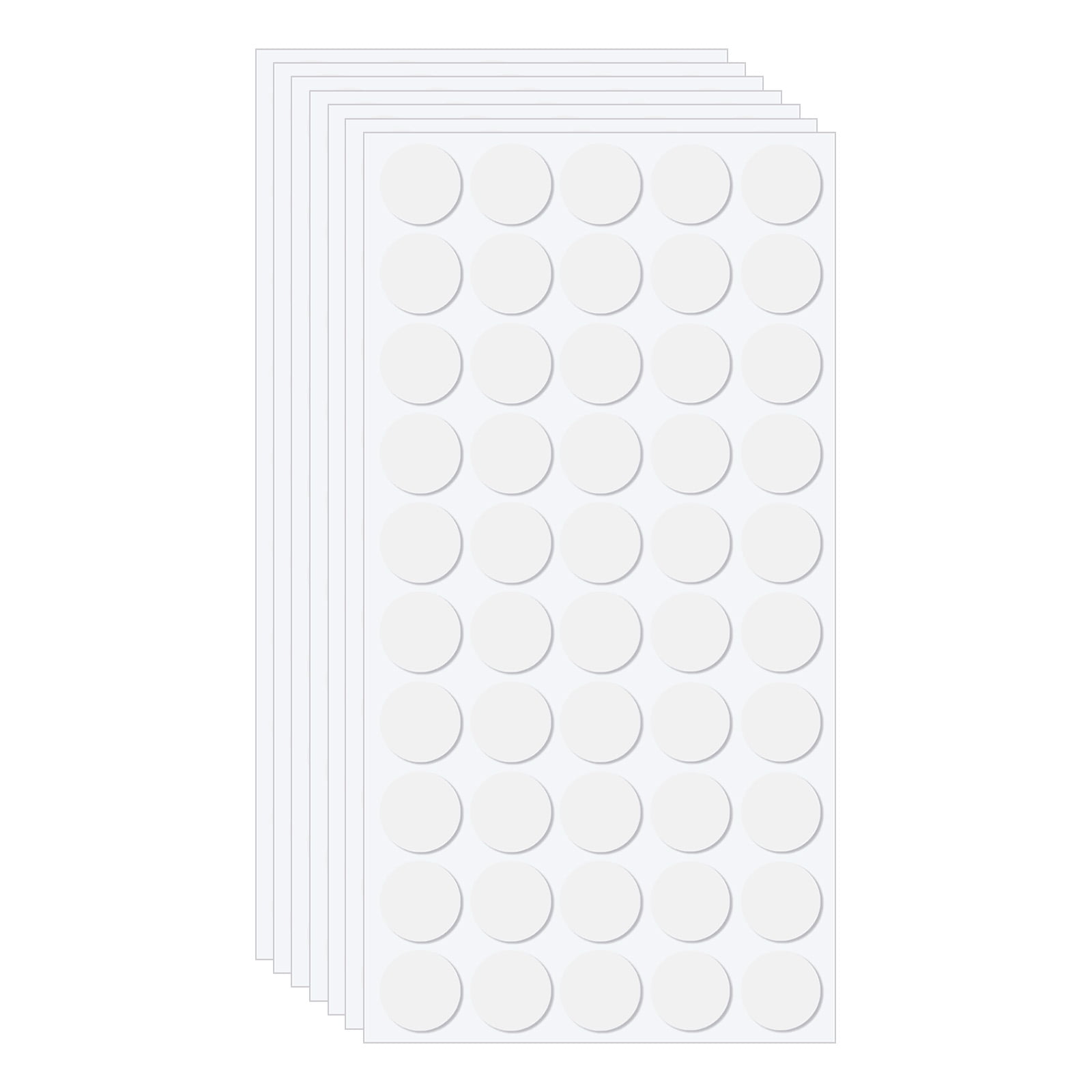Uxcell 0.6" Double Sided Adhesive Dots, 350 Pack Clear Sticky Tack ...