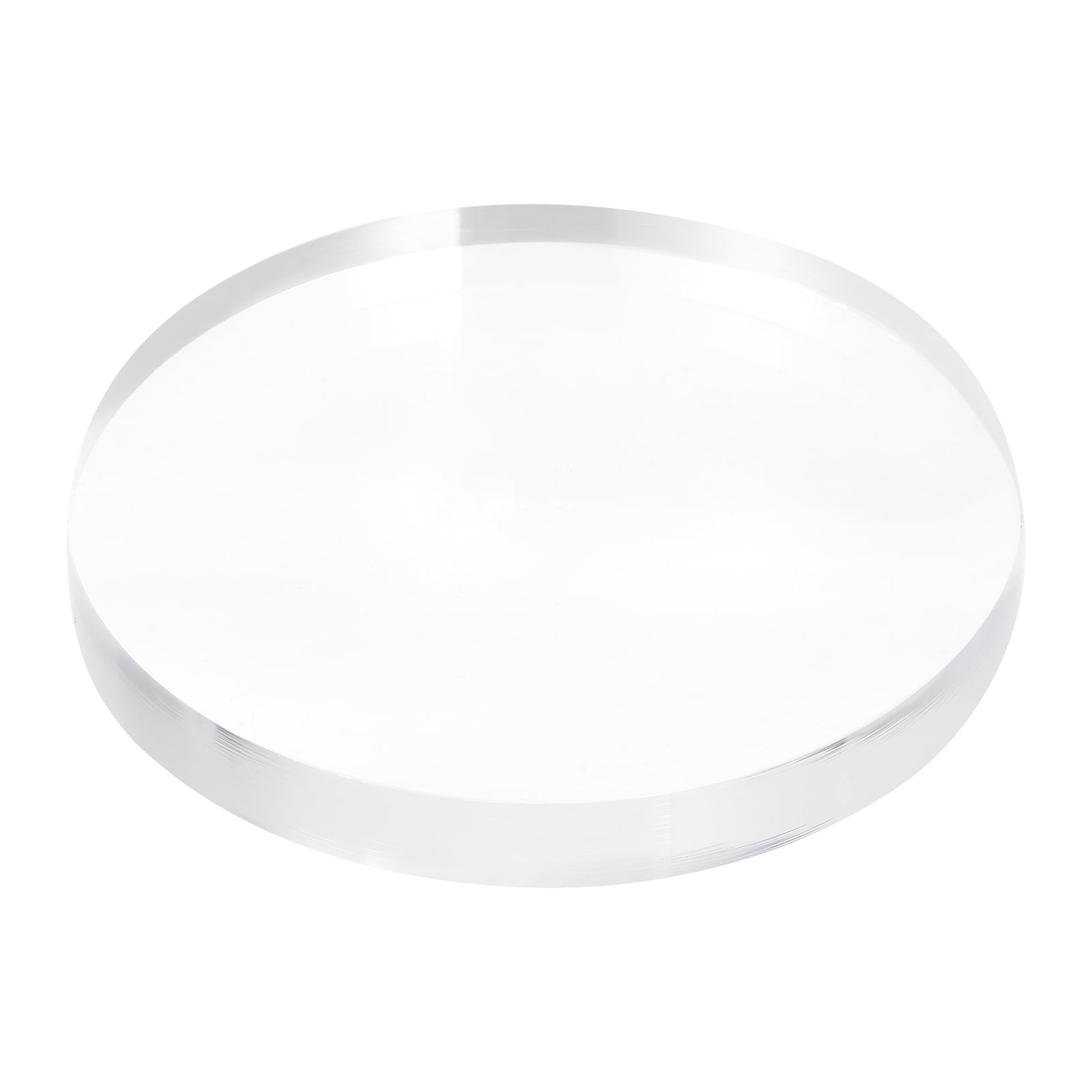 Uxcell Clear Acrylic Solid Cylinder Riser, 0.6 x 4.7 Inches Round ...