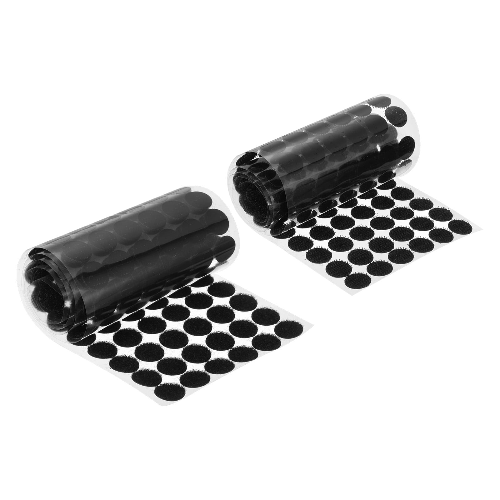 Uxcell 0.6" Self Adhesive Dots, 120 Pairs Sticky Hook Nylon Loop Dots ...