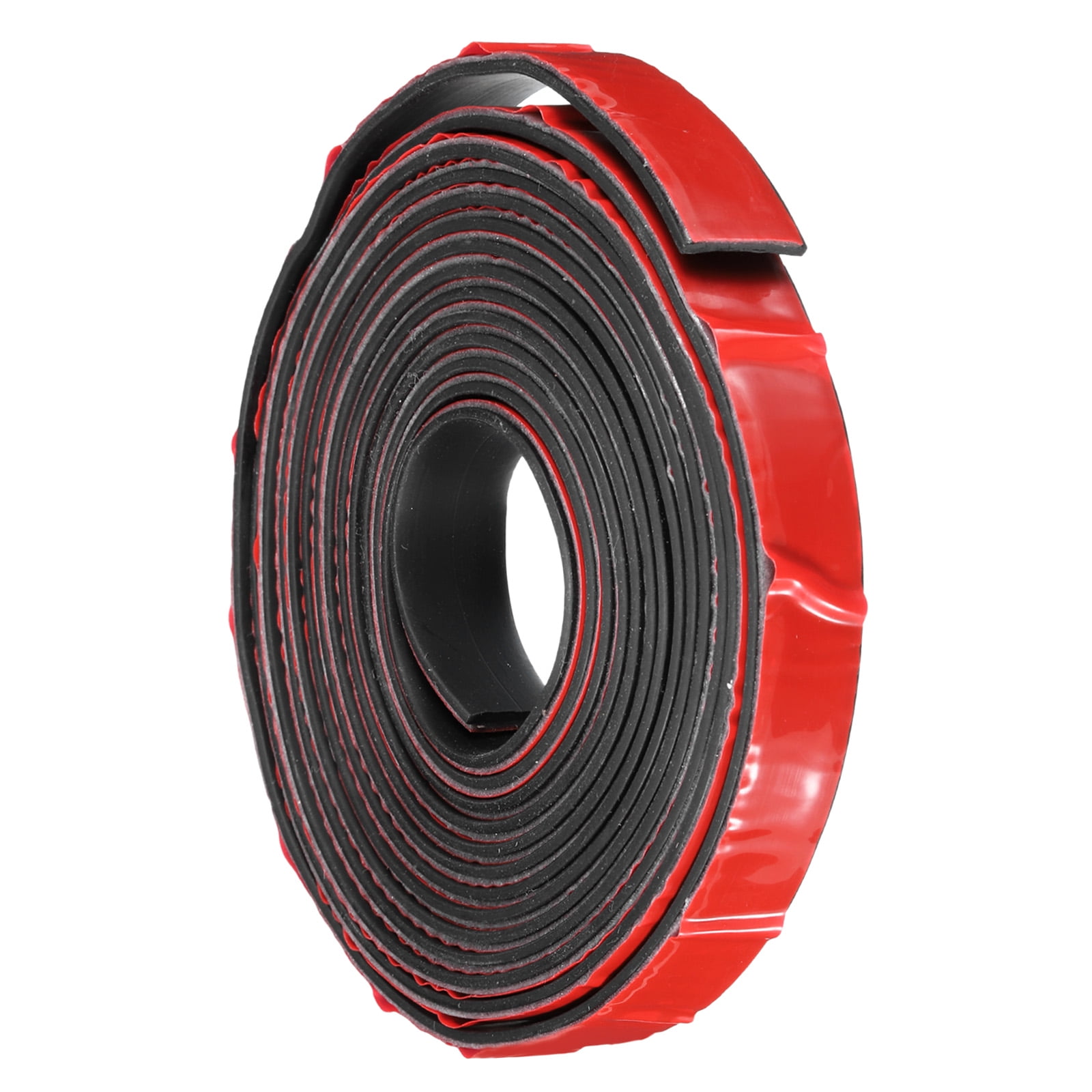 Uxcell 0.6"W x 1/16"T x 10'L Adhesive Rubber Strips Solid Neoprene ...