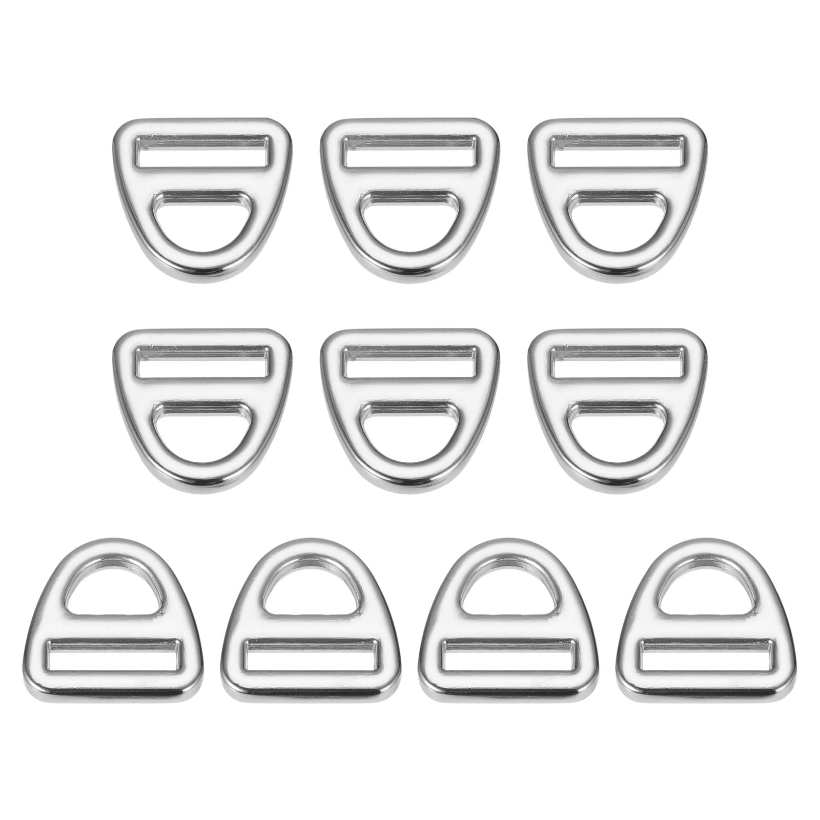 Uxcell 0.63" 16mm Adjuster Triangle with Bar Swivel Clip D Dee Ring ...