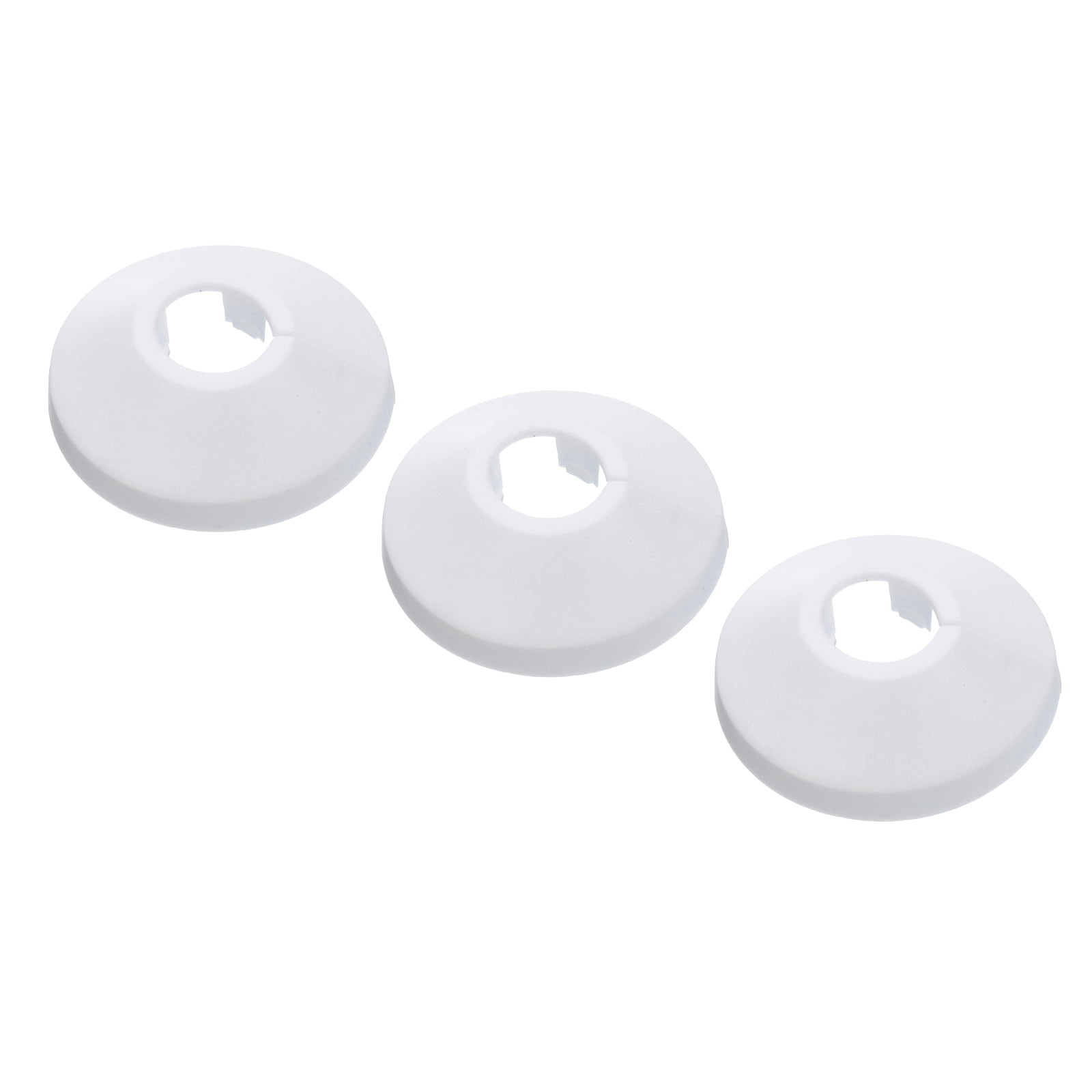 Uxcell 0.63"/16mm Flange Water Pipe Cover Decoration PP Plastic ...