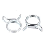 Uxcell 15mm Color-zinc Steel Band Spring Clamp for Fuel Line Silicone ...