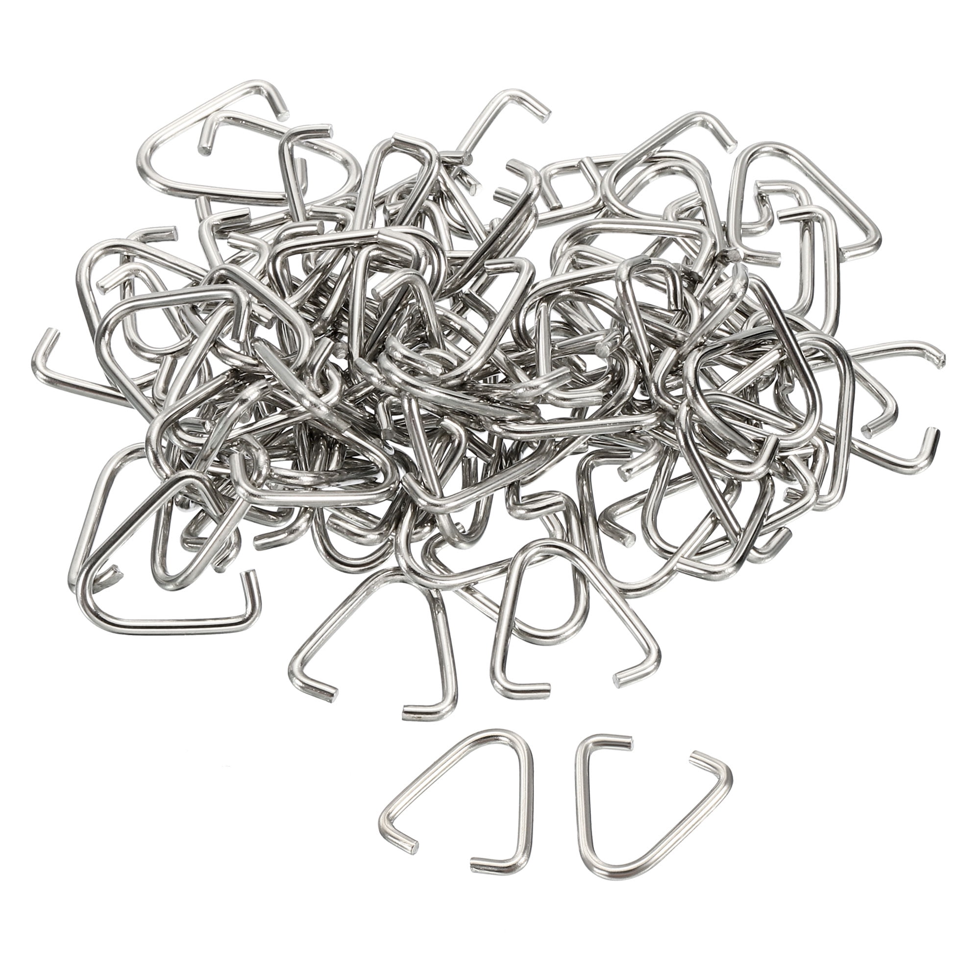 Uxcell 0.63 x 0.59 x 0.06 inch Pinch Clip Connector Triangle Open Jump ...
