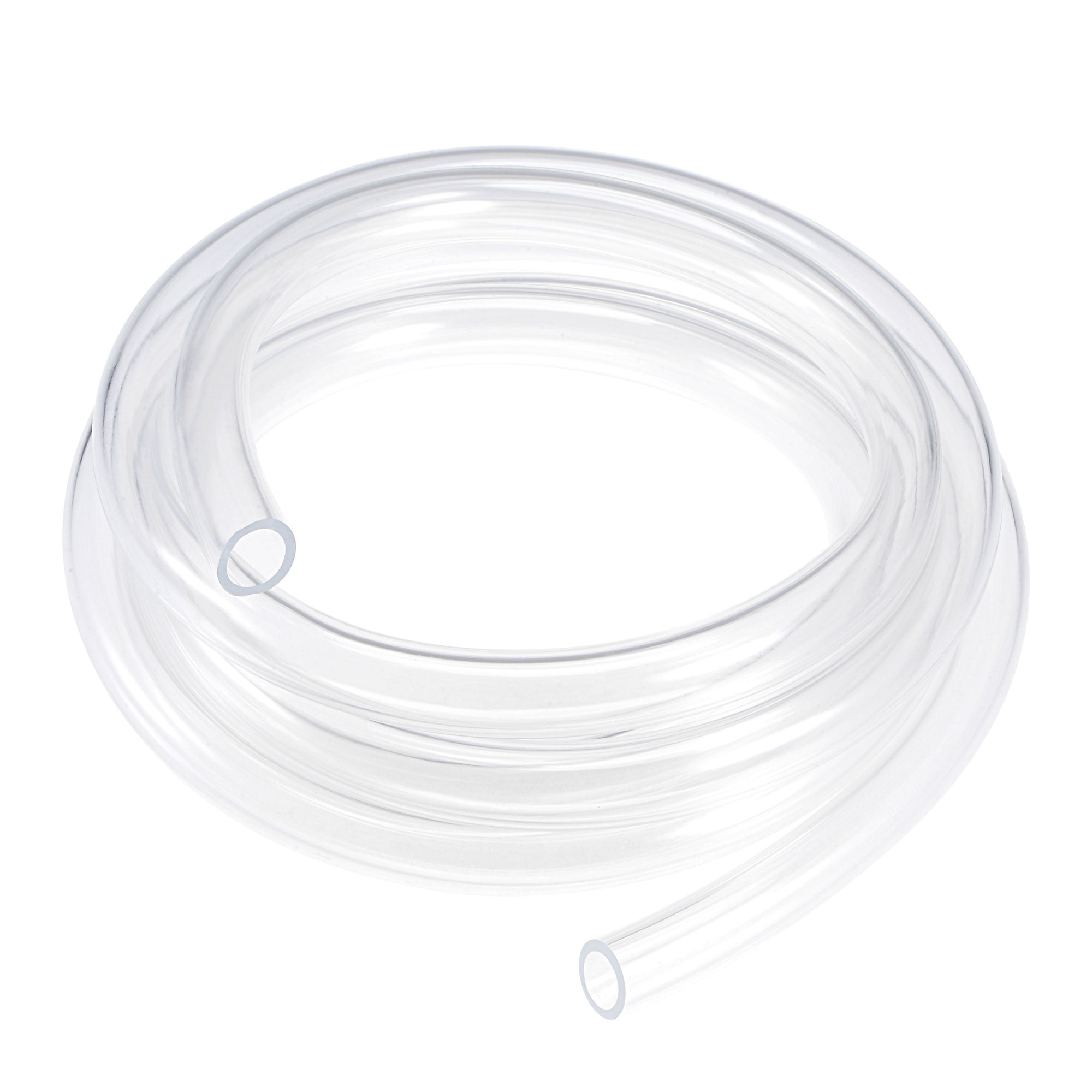 Uxcell 0.63'' x 0.83'' 10ft Clear Vinyl Tubing Flexible PVC Hose ...