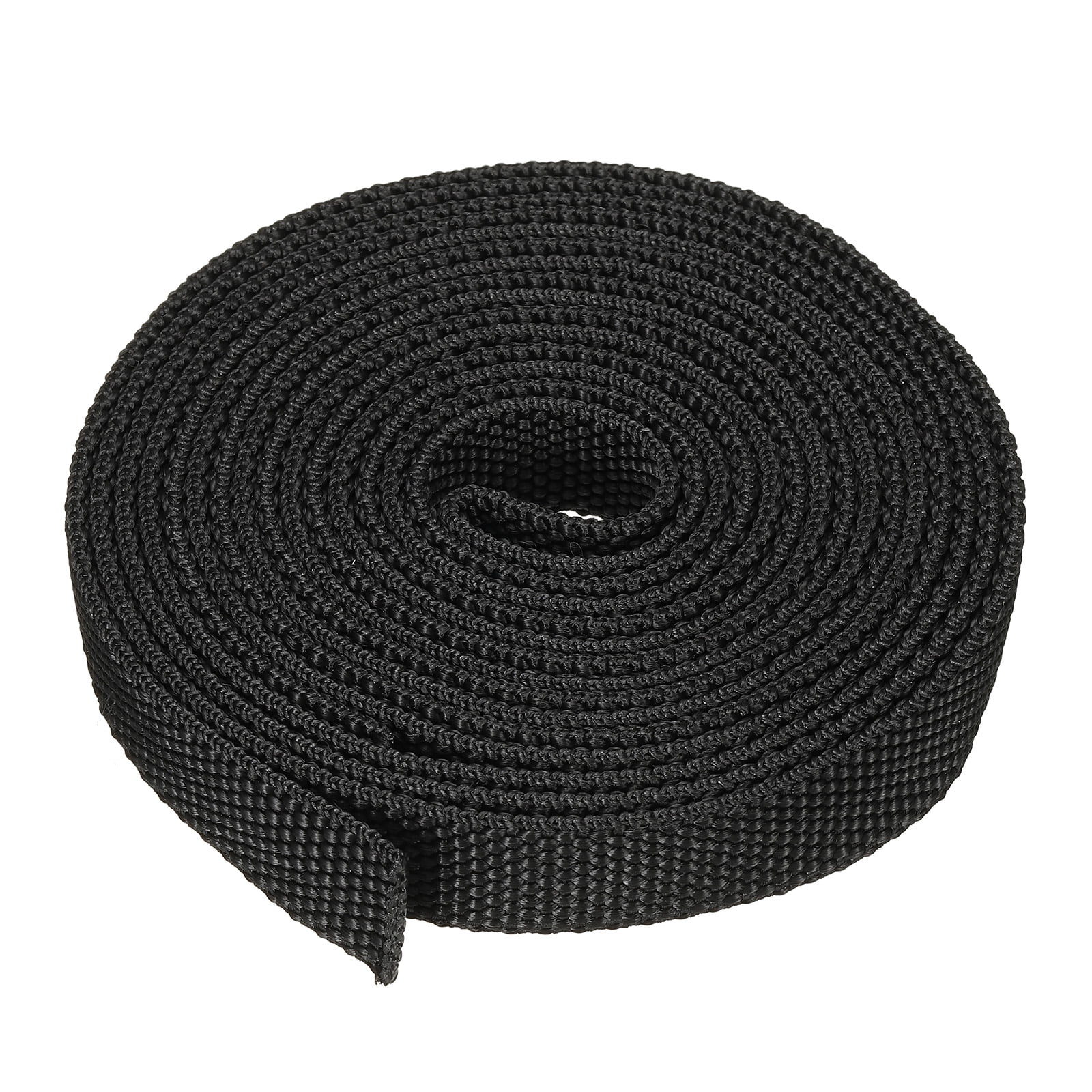 Uxcell 0.7" Flat Dia 10FT Nylon Protective Hose Sleeve, Cable Cover ...