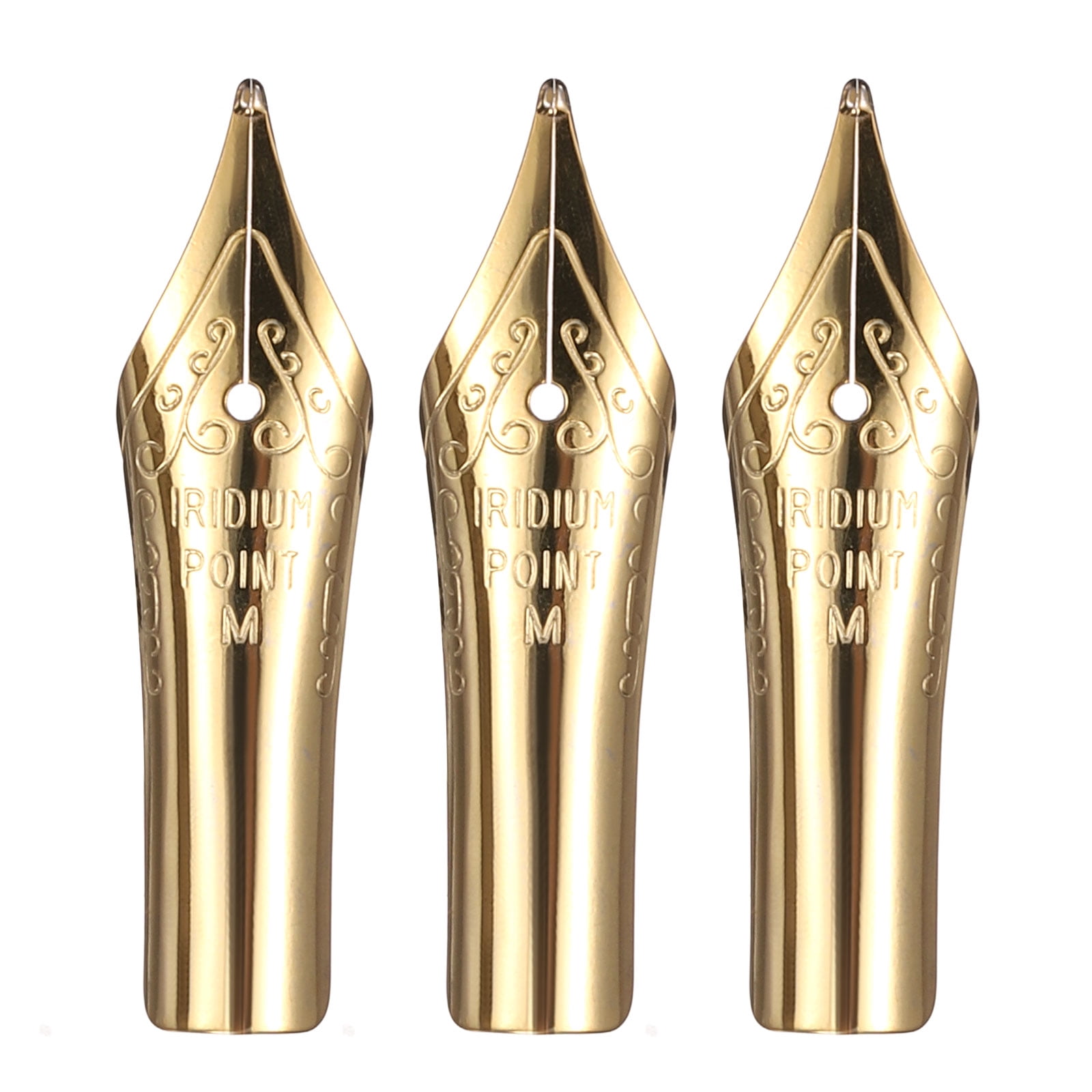 Uxcell 0.7 mm Line Width Fountain Pen Nib Replacement, 3 Pack 304 ...