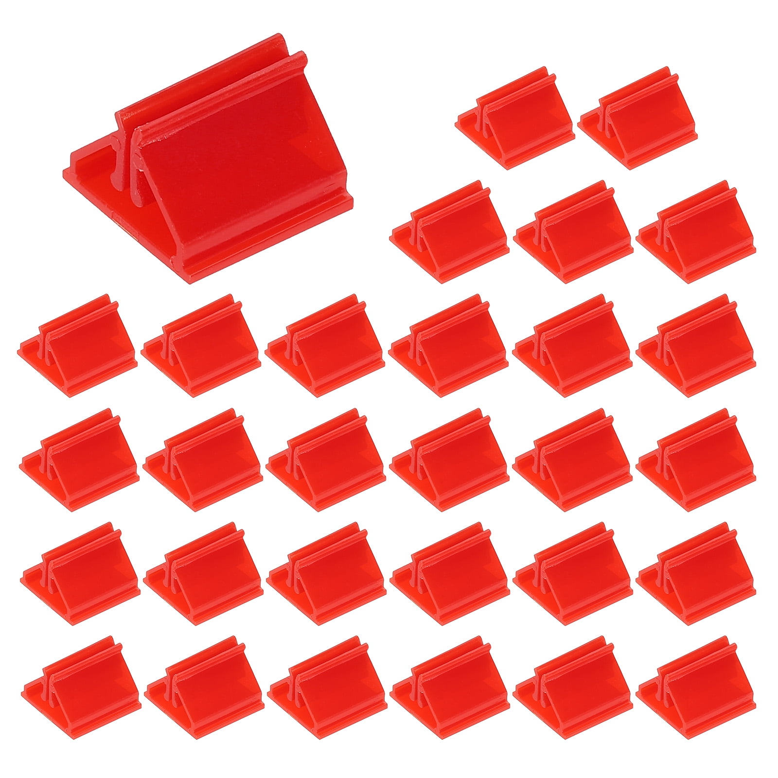 Uxcell 0.75 Inch Plastic Card Stands, 30 Pcs Place Card Holders ...