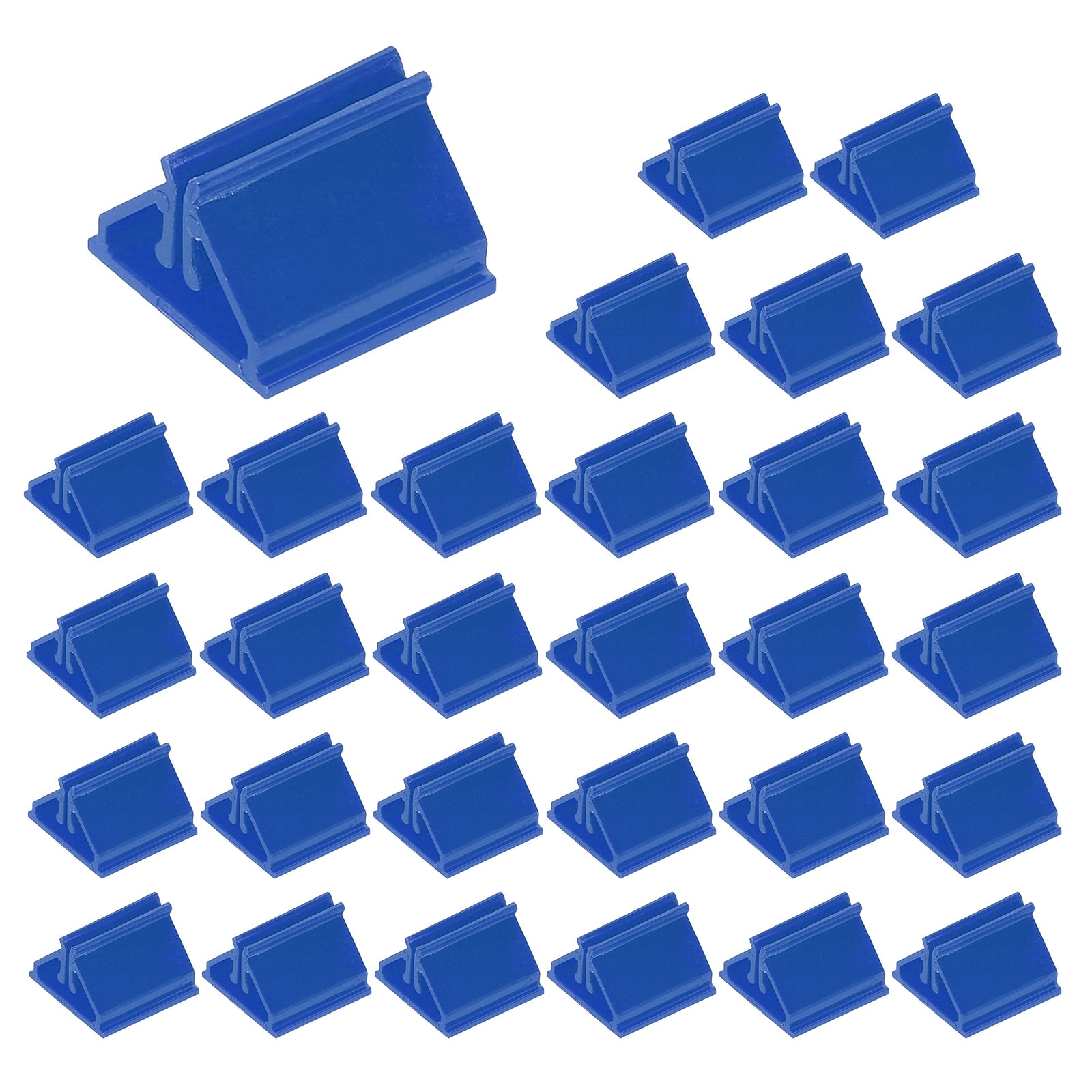 Uxcell 0.75 Inch Plastic Card Stands, 60 Pcs Place Card Holders ...