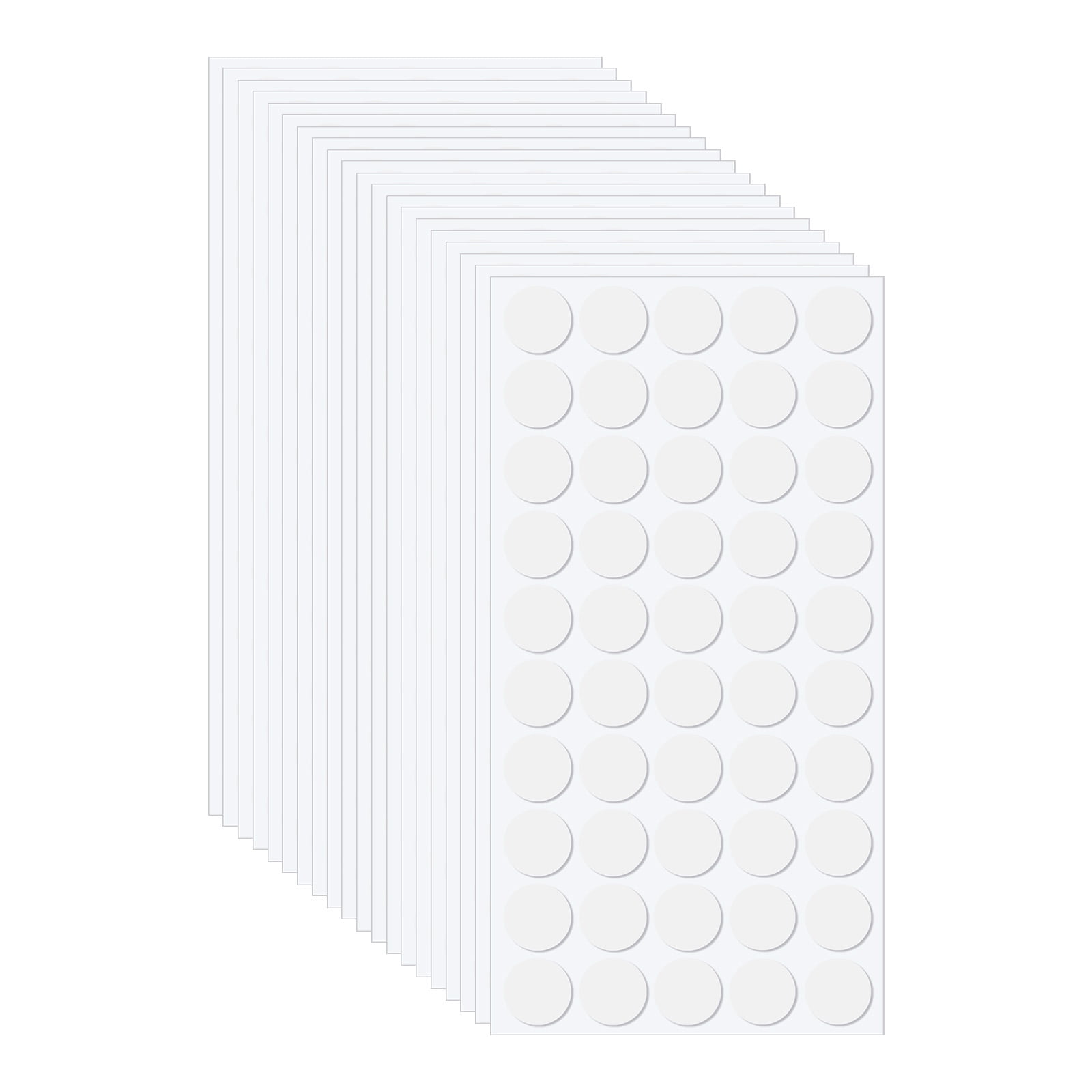Uxcell 0.8" Double Sided Adhesive Dots, 100 Pack Clear Sticky Tack ...