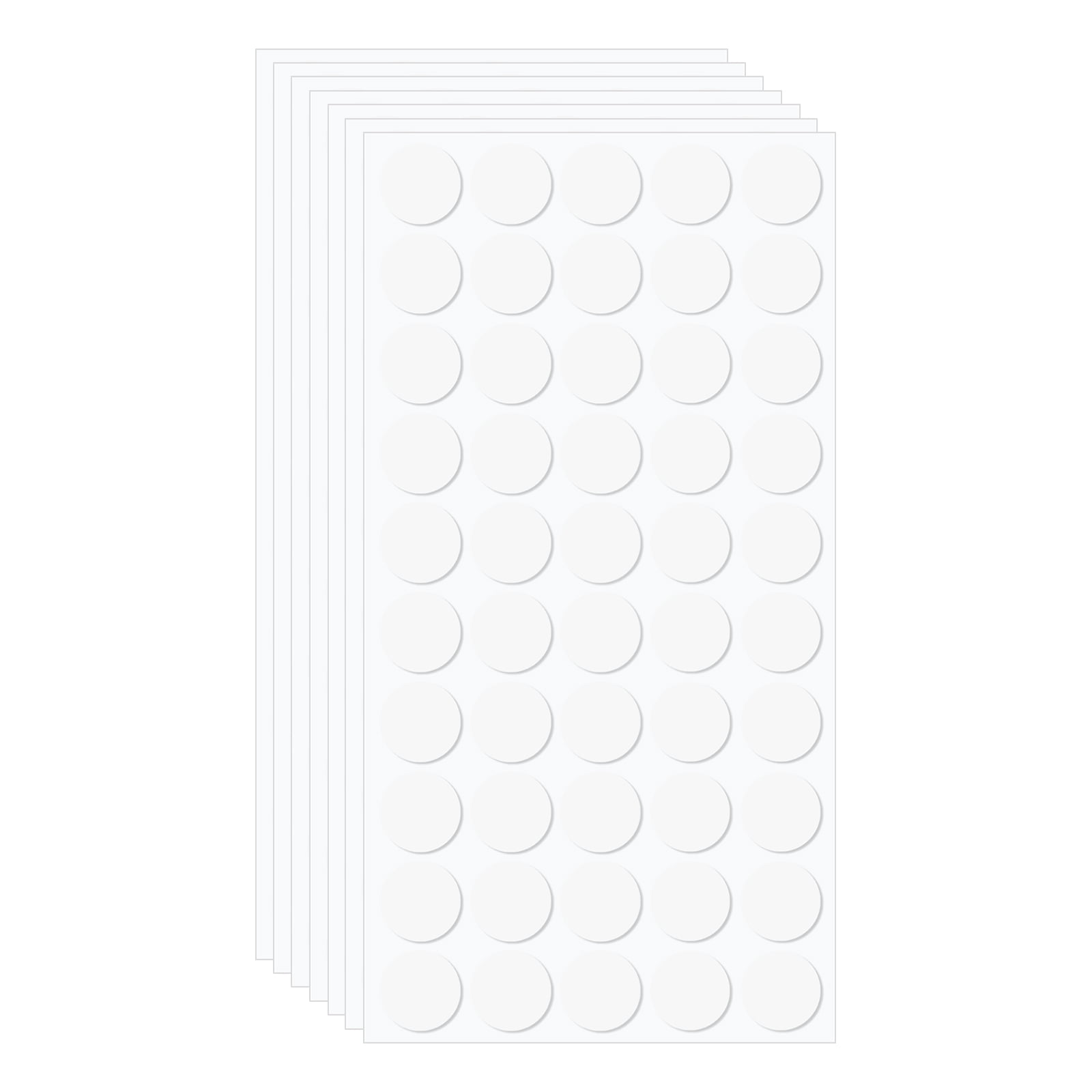 Uxcell 0.8" Double Sided Adhesive Dots, 350 Pack Clear Sticky Tack ...