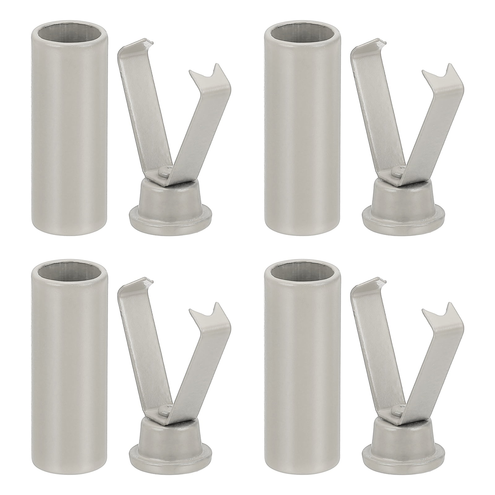 Uxcell 0.8 Inch Aglets for Shoelaces, 4 Pcs Cylindrical Metal Aglets ...