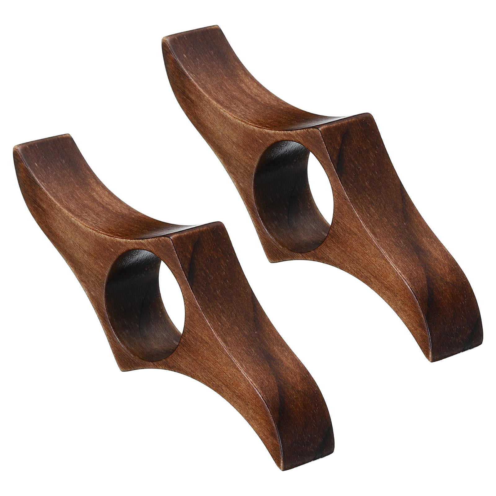 Uxcell 0.8" Thumb Book Page Holder Handmade Wooden Bookmark Book Opener ...