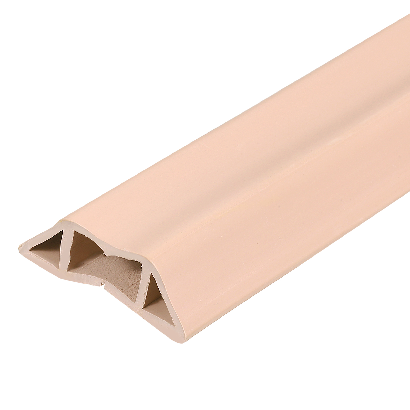 Uxcell 0.8"W x 0.4"H 3.9ft Floor Cord Cover PVC Cable Protector Cable ...