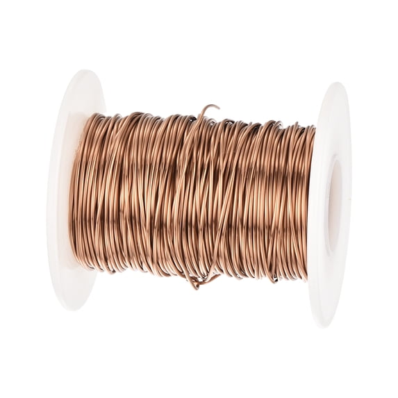 Uxcell 0.8mm Magnet Wire 105ft Enameled Copper Wire Magnet Winding Wire ...