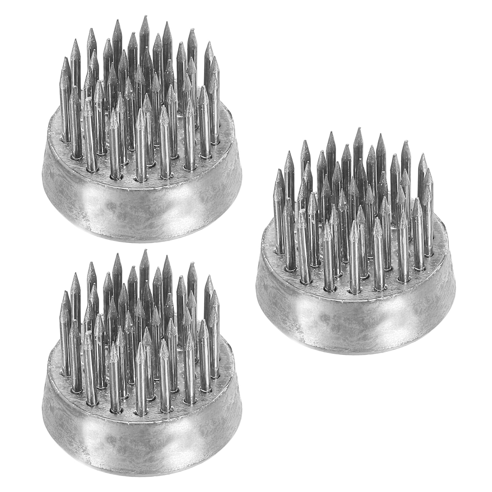 Uxcell 0.9" Flower Frogs Ikebana Kenzan Flower Arranger Tool Stainless Floral Frog Pin Holder ...