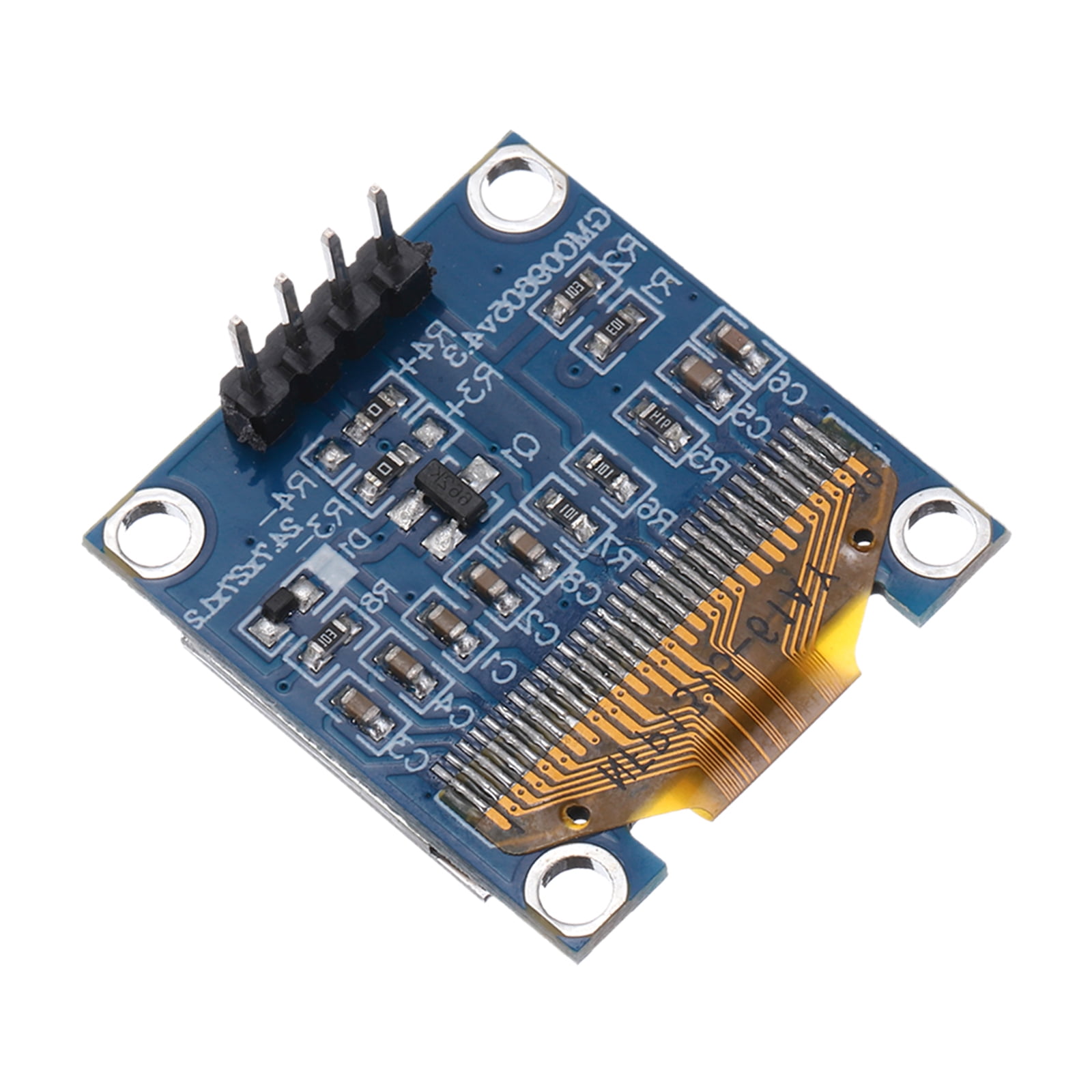 Uxcell 0.96inch LCD Screen Module with Soldered 4 Pins 128x64 ...