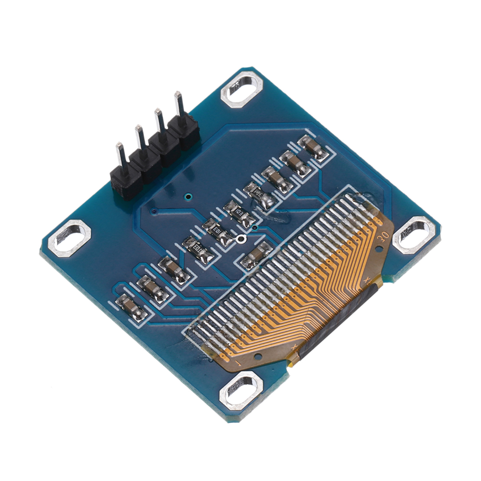 Uxcell 0.96inch OLED LCD Screen Module with 4 Pins I2C IIC ...