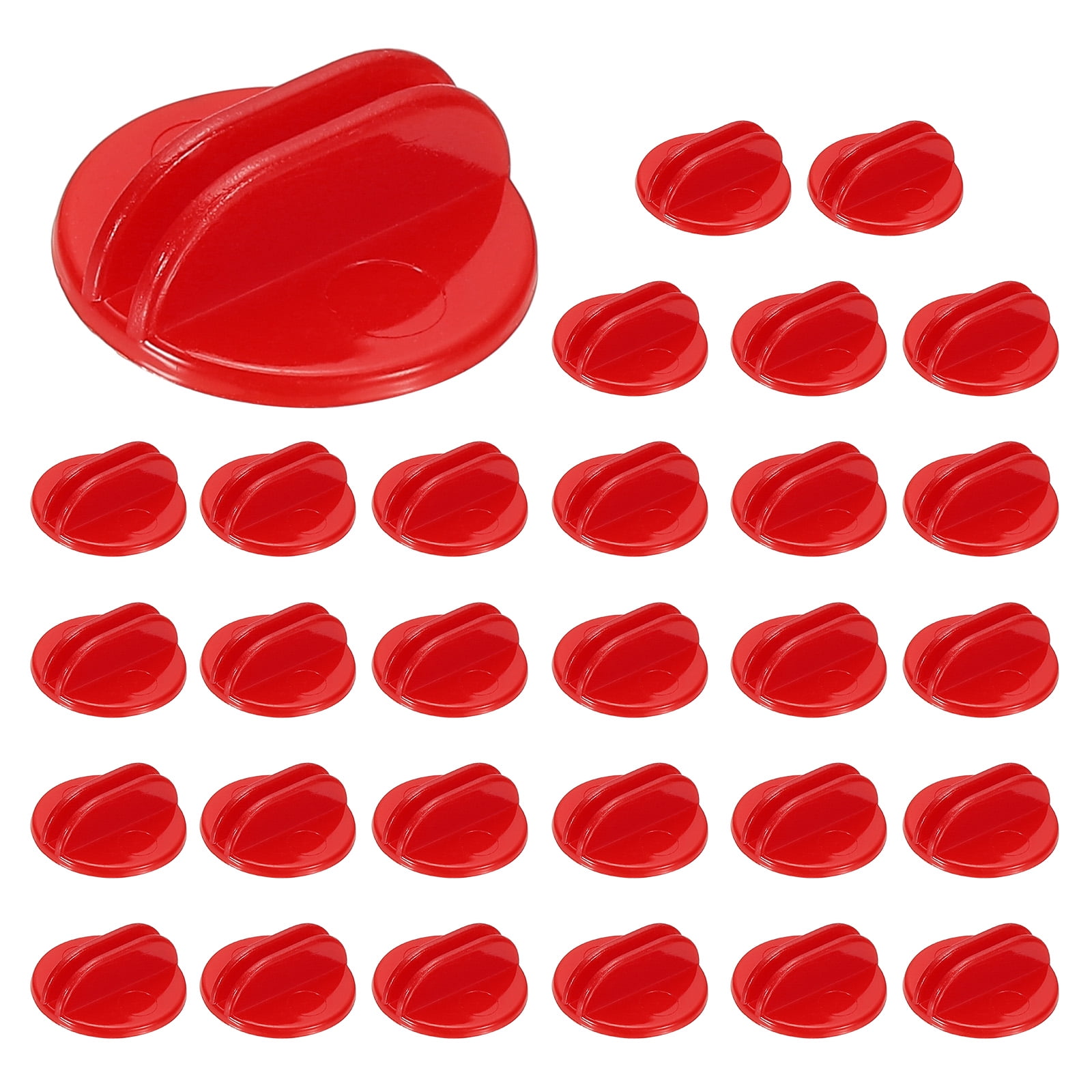 Uxcell 0.98 Inch Plastic Card Stands, 60 Pcs Place Card Holders ...